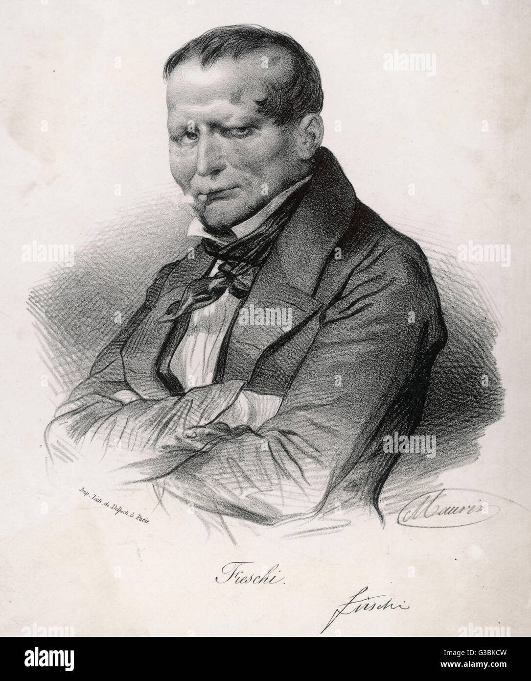 Fieschi infernal machine hi-res stock photography and images - Alamy