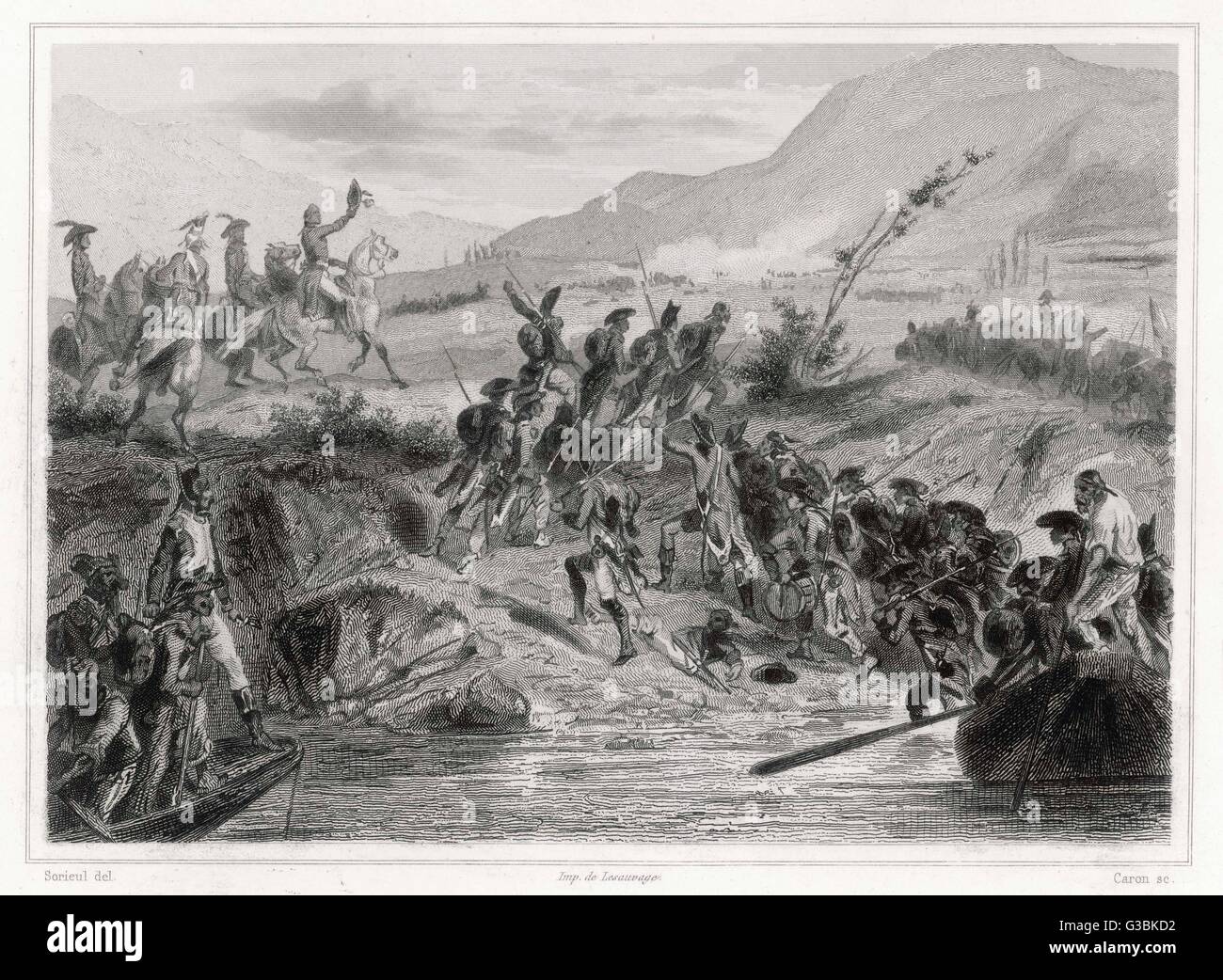 PASSAGE OF THE LINTH Stock Photo - Alamy