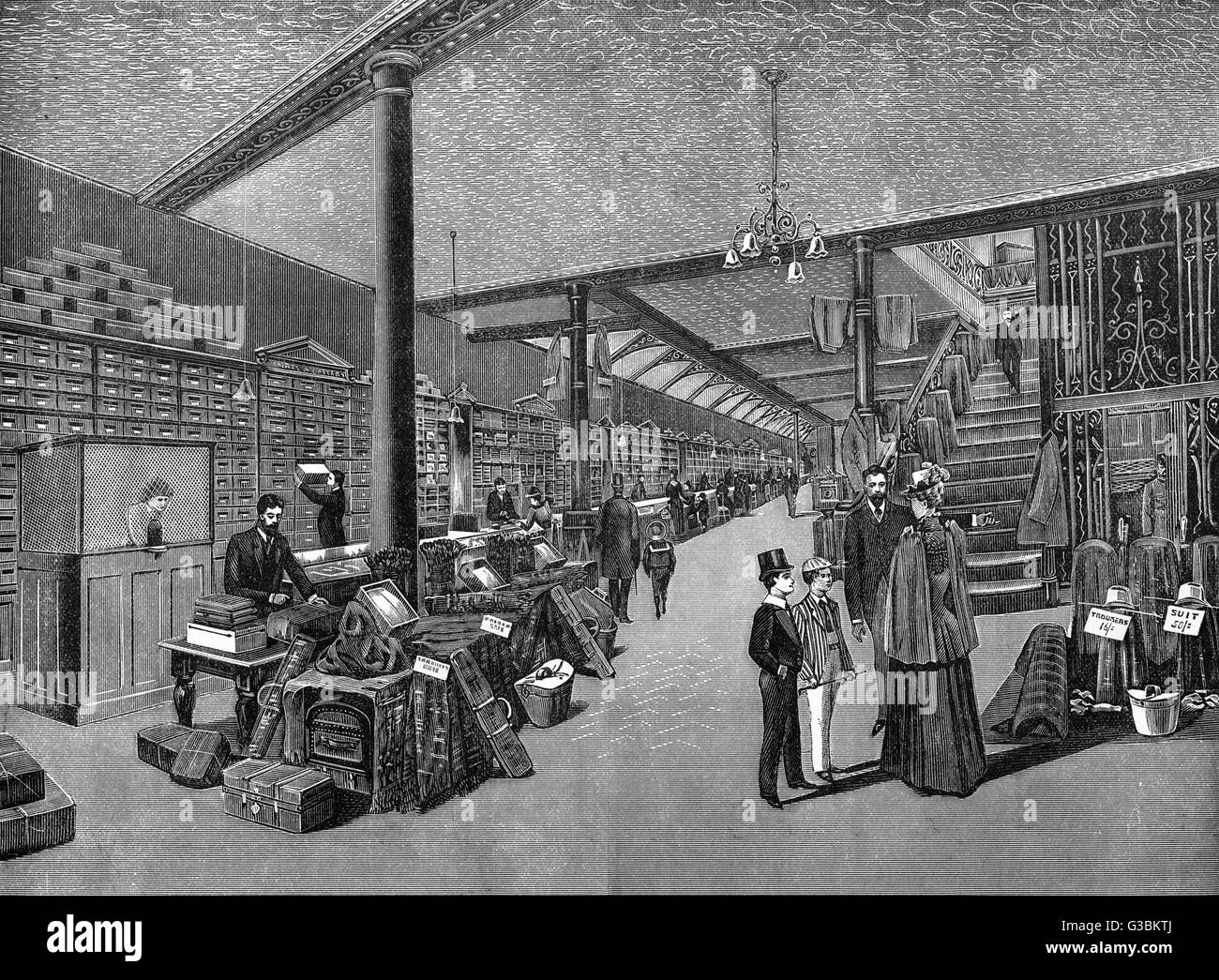 Clothing shop street Black and White Stock Photos & Images - Alamy