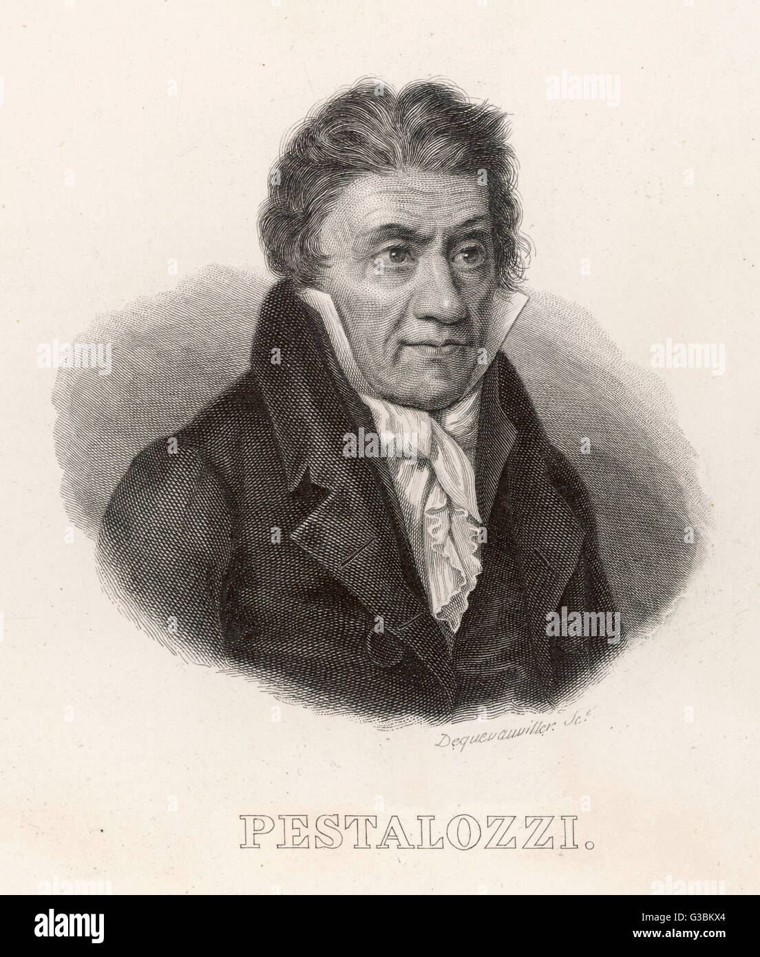 Johann heinrich pestalozzi 1746 1827 hi-res stock photography and ...