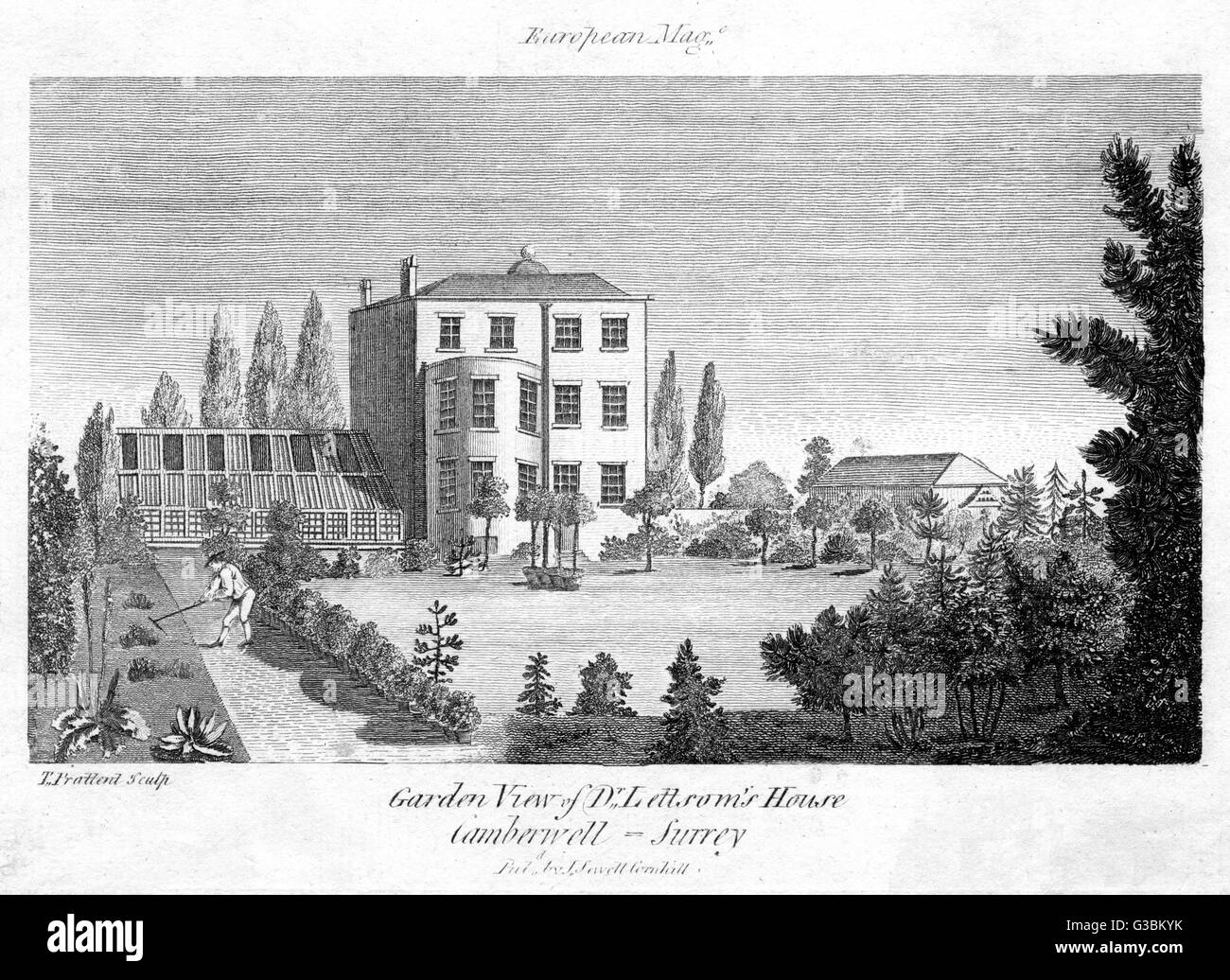 House late 18th century Black and White Stock Photos & Images - Alamy