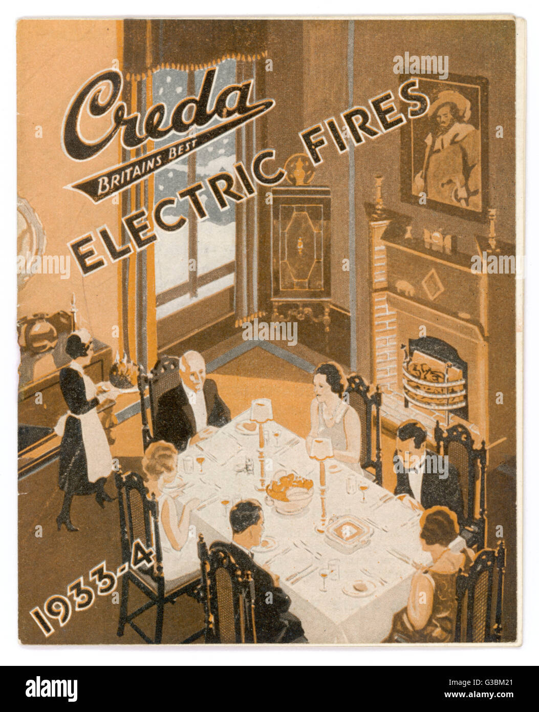 Electric fire family hi-res stock photography and images - Alamy