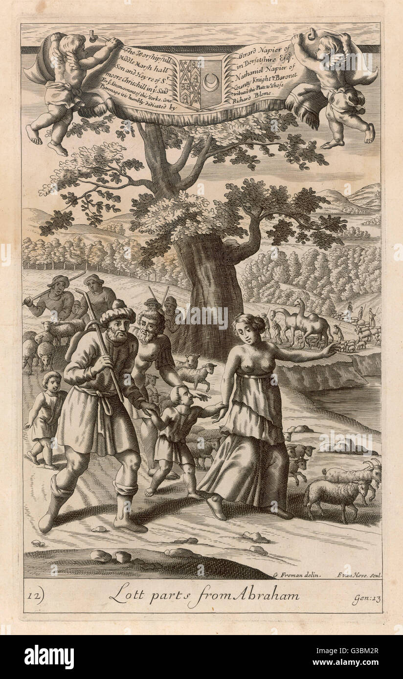 Abraham and lot hi-res stock photography and images - Alamy