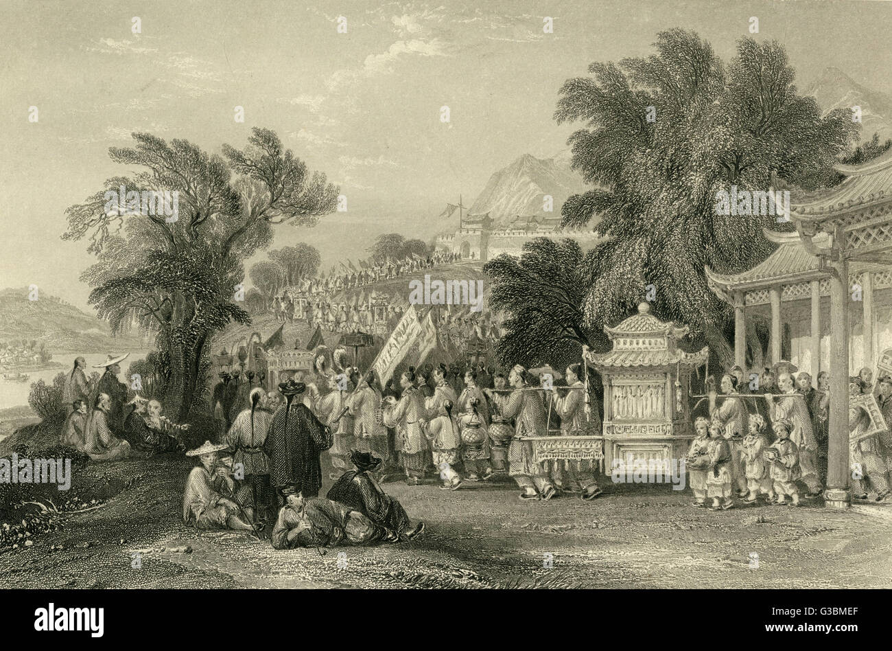 Chinese palanquin hi-res stock photography and images - Alamy