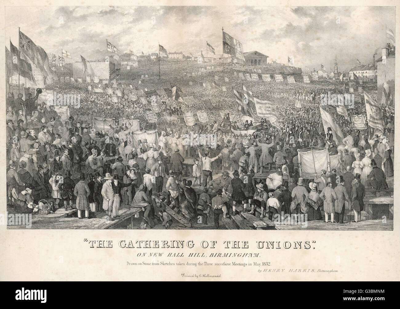 Gathering of the unions 1832 hi-res stock photography and images - Alamy