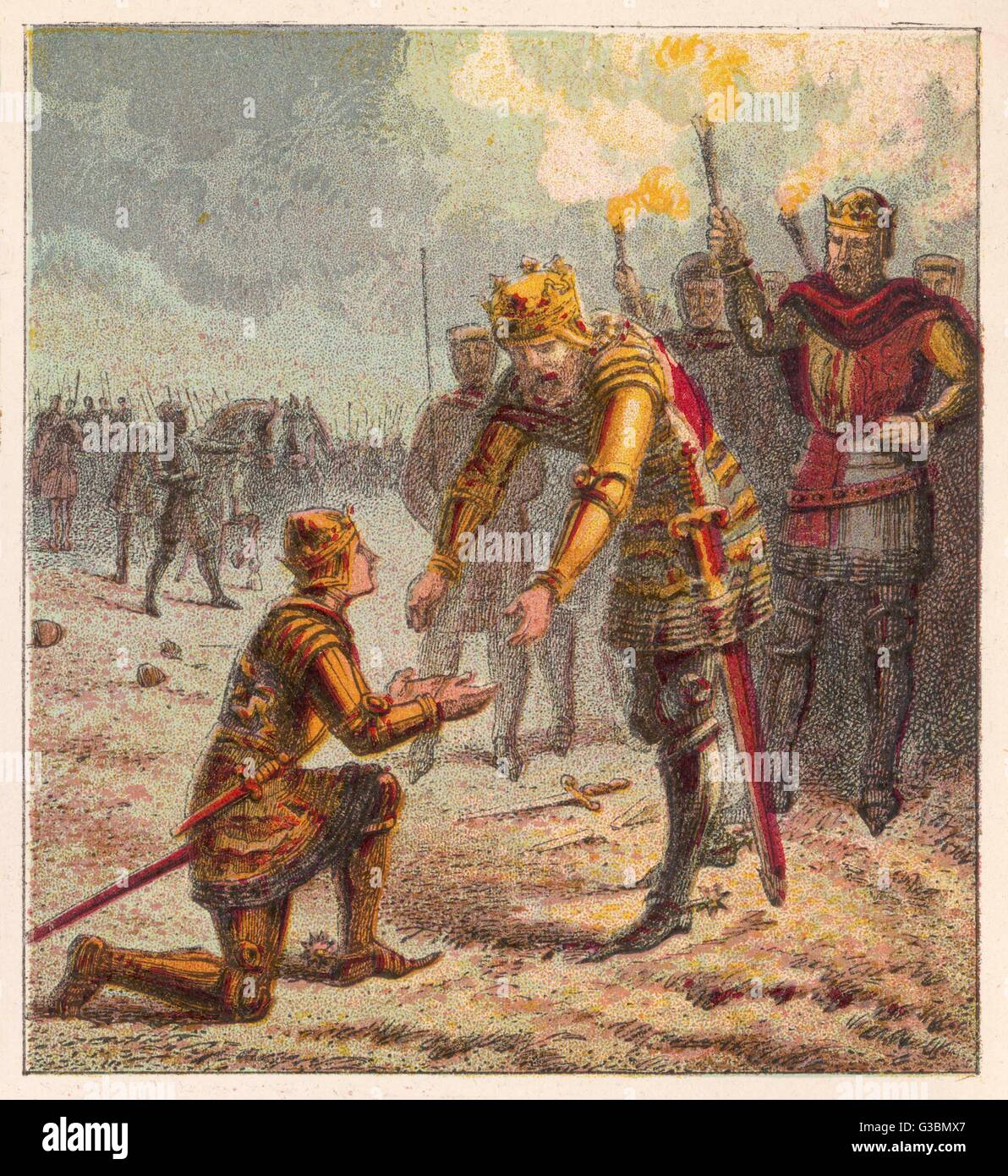 100 years war crecy hi-res stock photography and images - Alamy