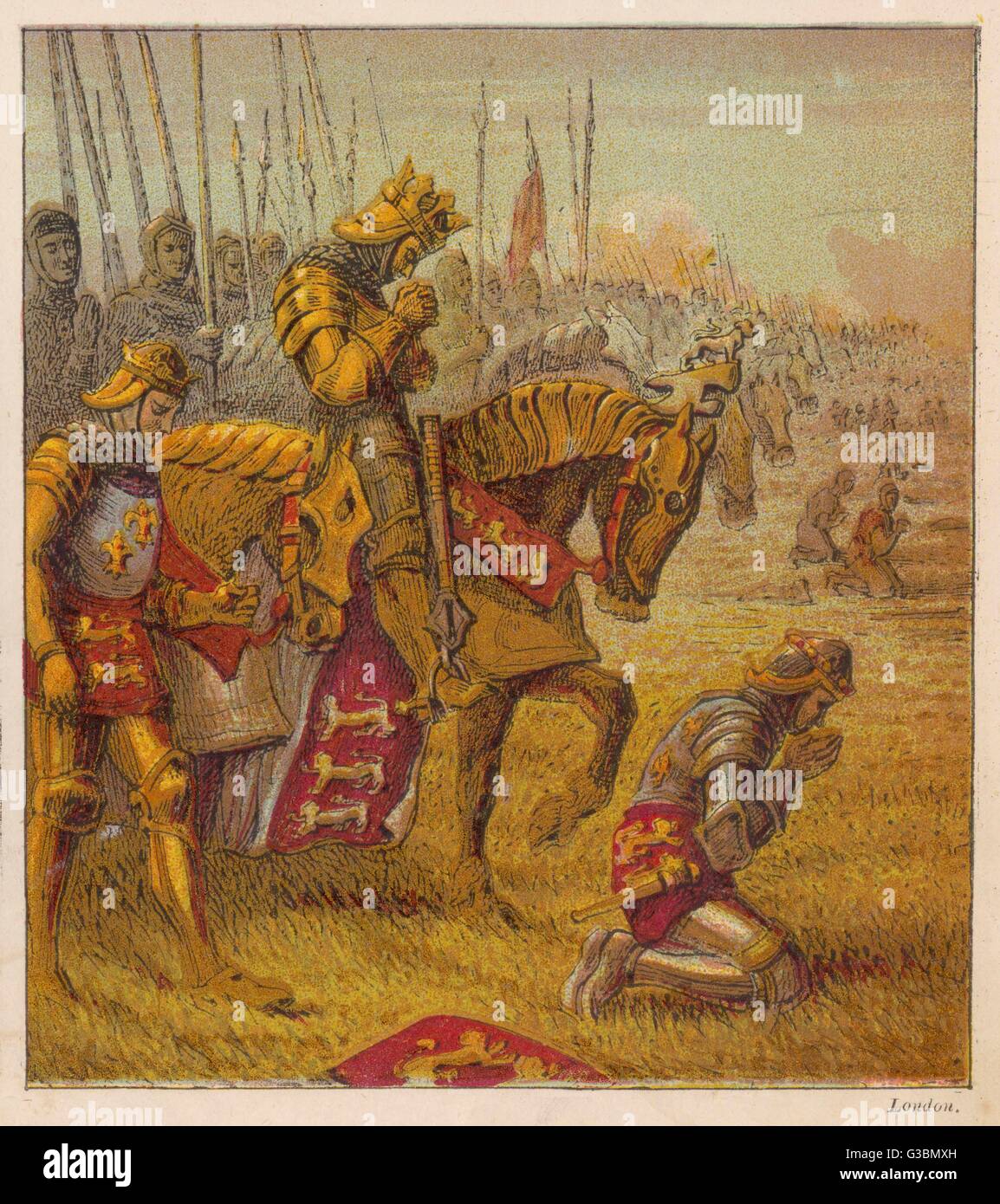 100 years war 1415 hi-res stock photography and images - Alamy