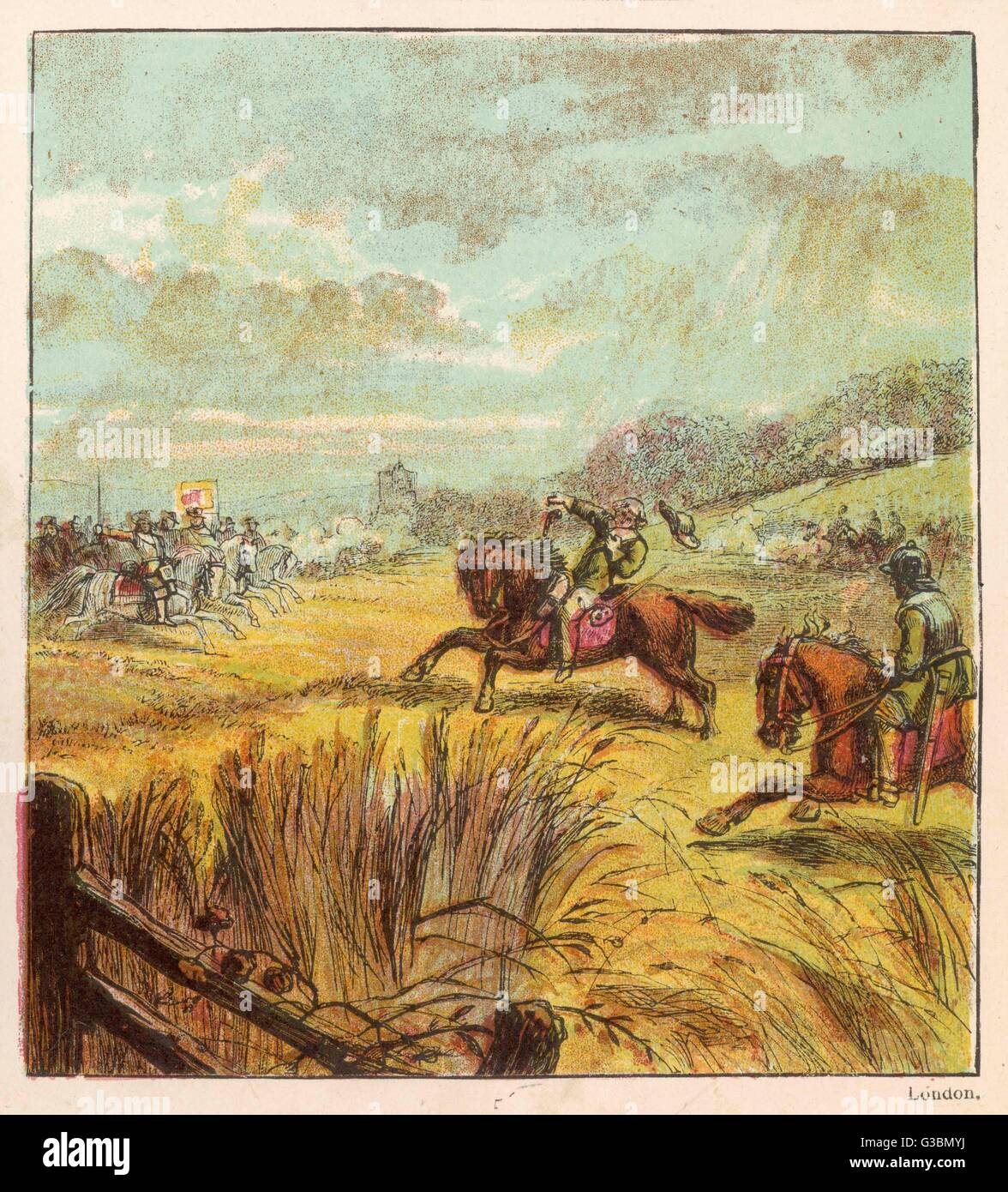 At the battle chalgrove hi-res stock photography and images - Alamy