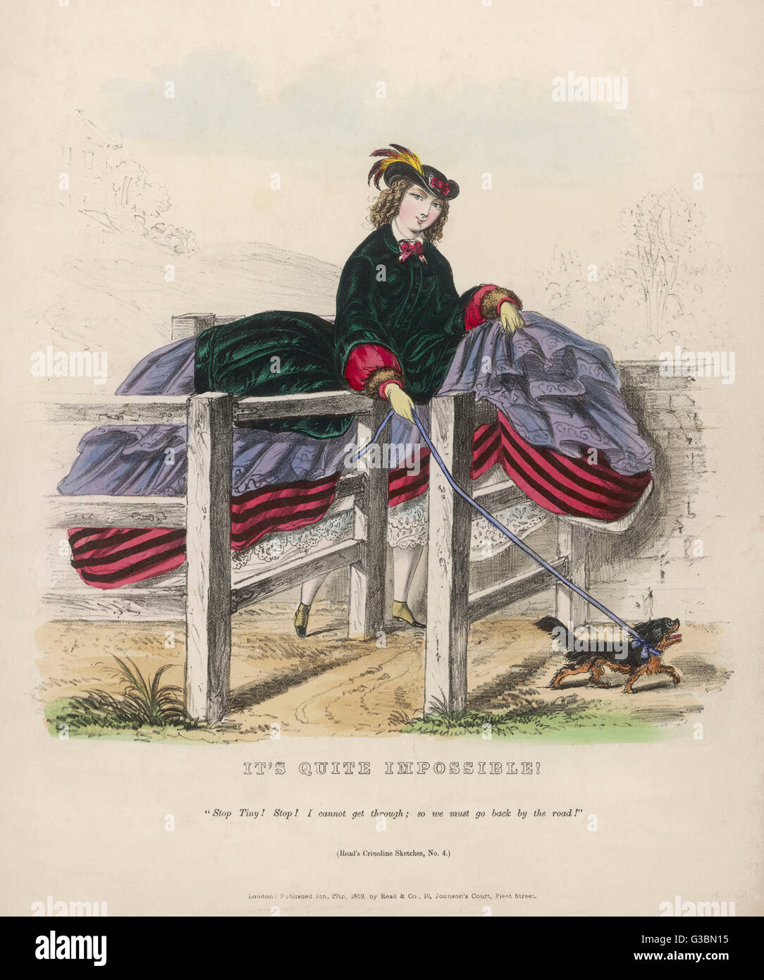 Crinolines hi-res stock photography and images - Alamy