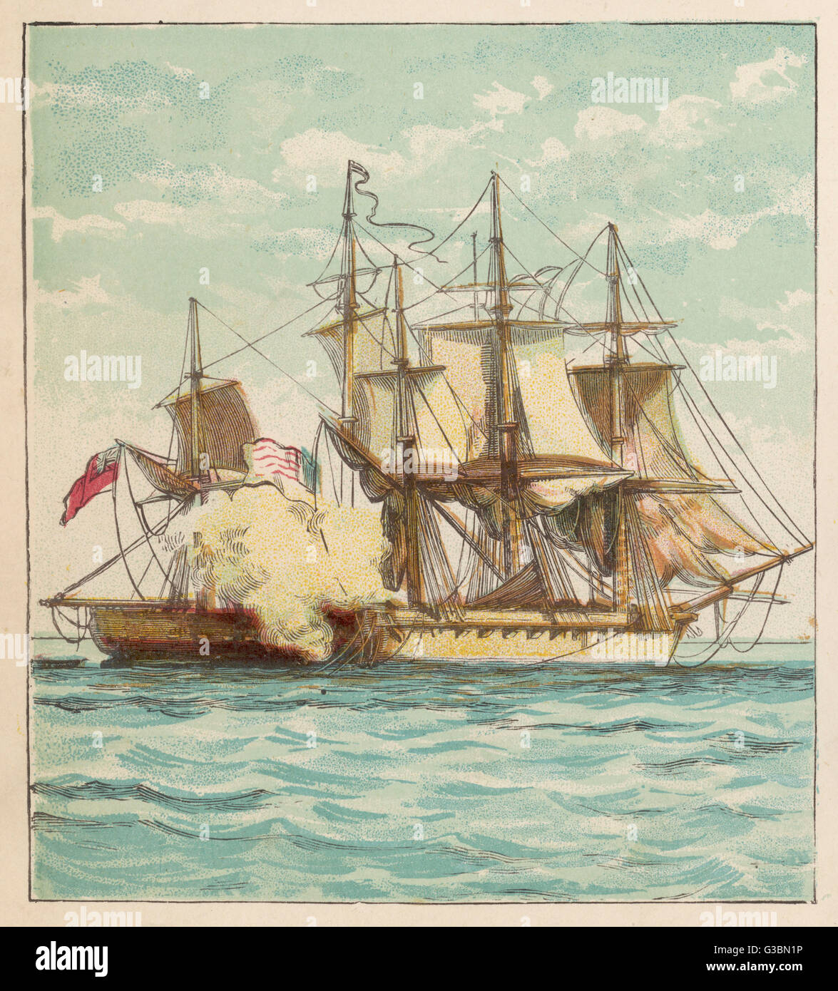 Battle of the chesapeake hi-res stock photography and images - Alamy