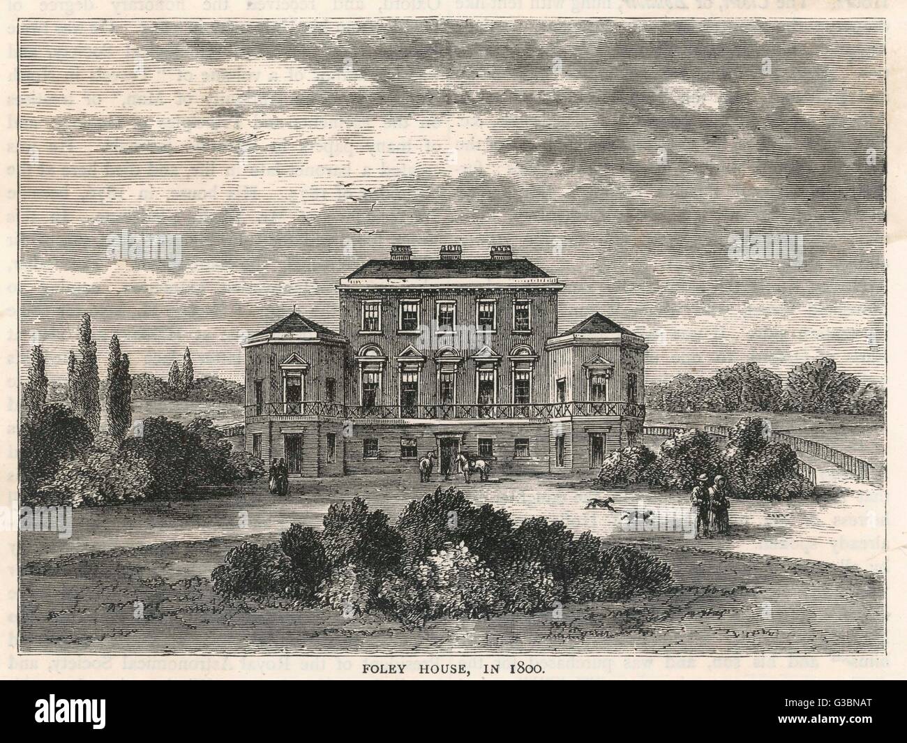 FOLEY HOUSE, LONDON Stock Photo - Alamy