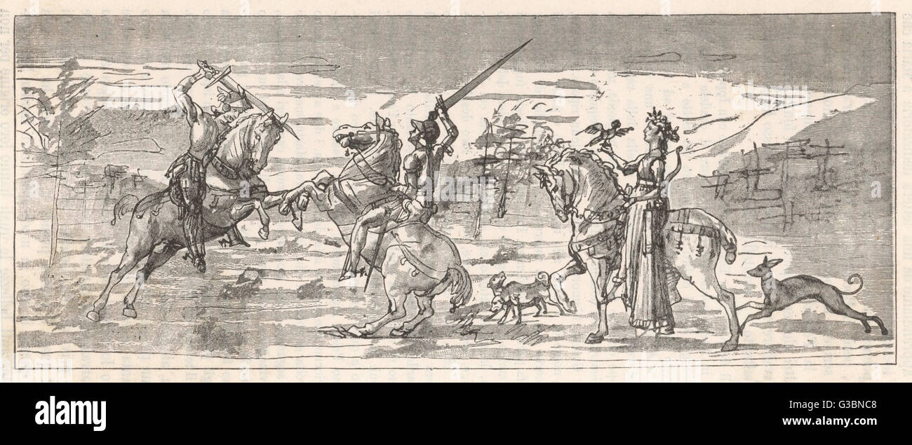 Palamon arcite hi-res stock photography and images - Alamy