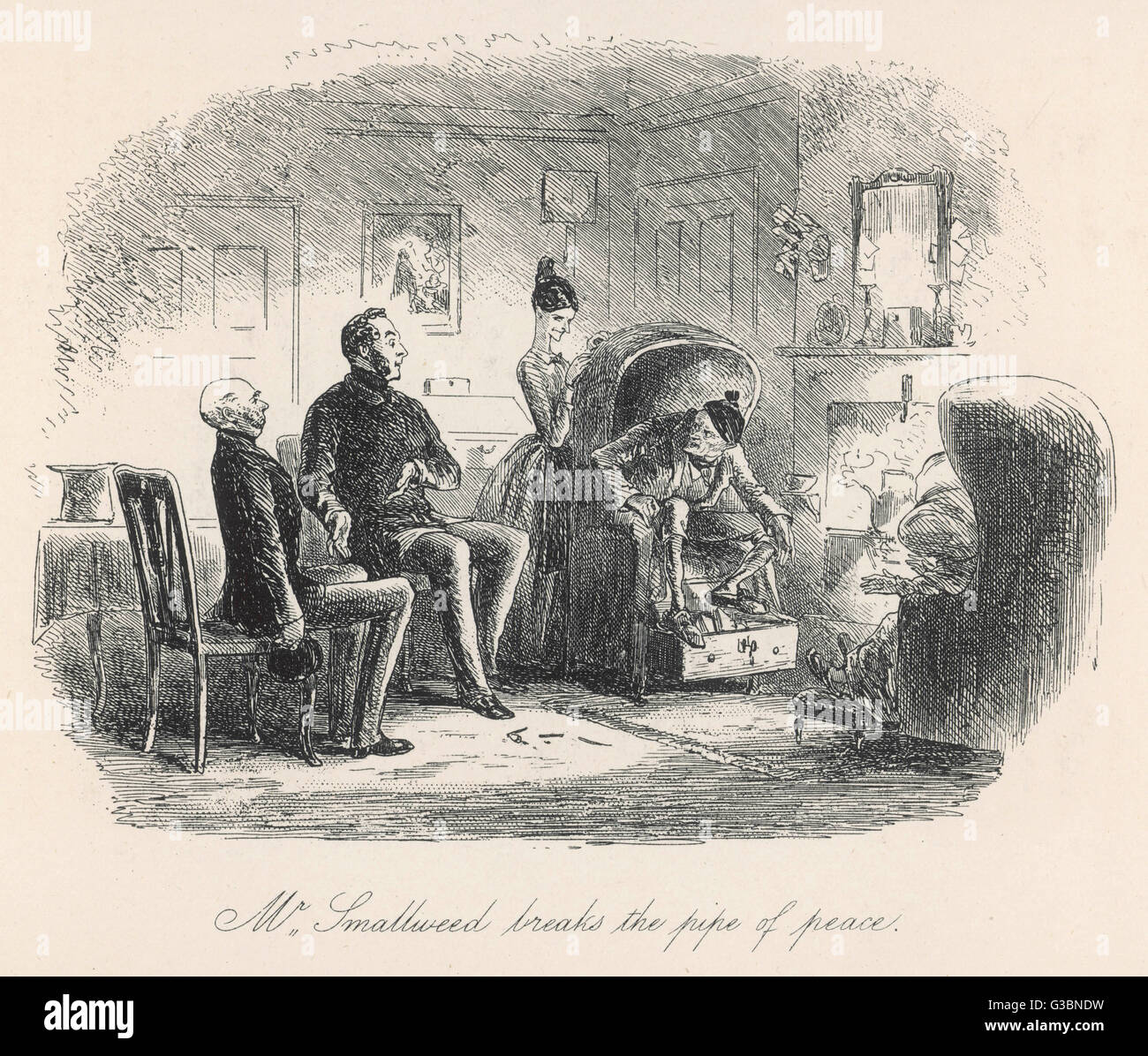 Bleak House, Mr Smallwood Stock Photo - Alamy