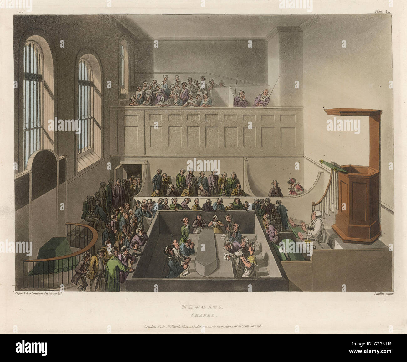 The chapel newgate prison hi-res stock photography and images - Alamy