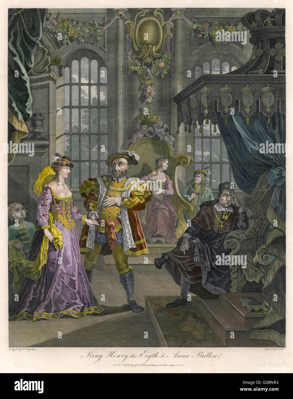 King henry viii anne boleyn hi-res stock photography and images - Alamy