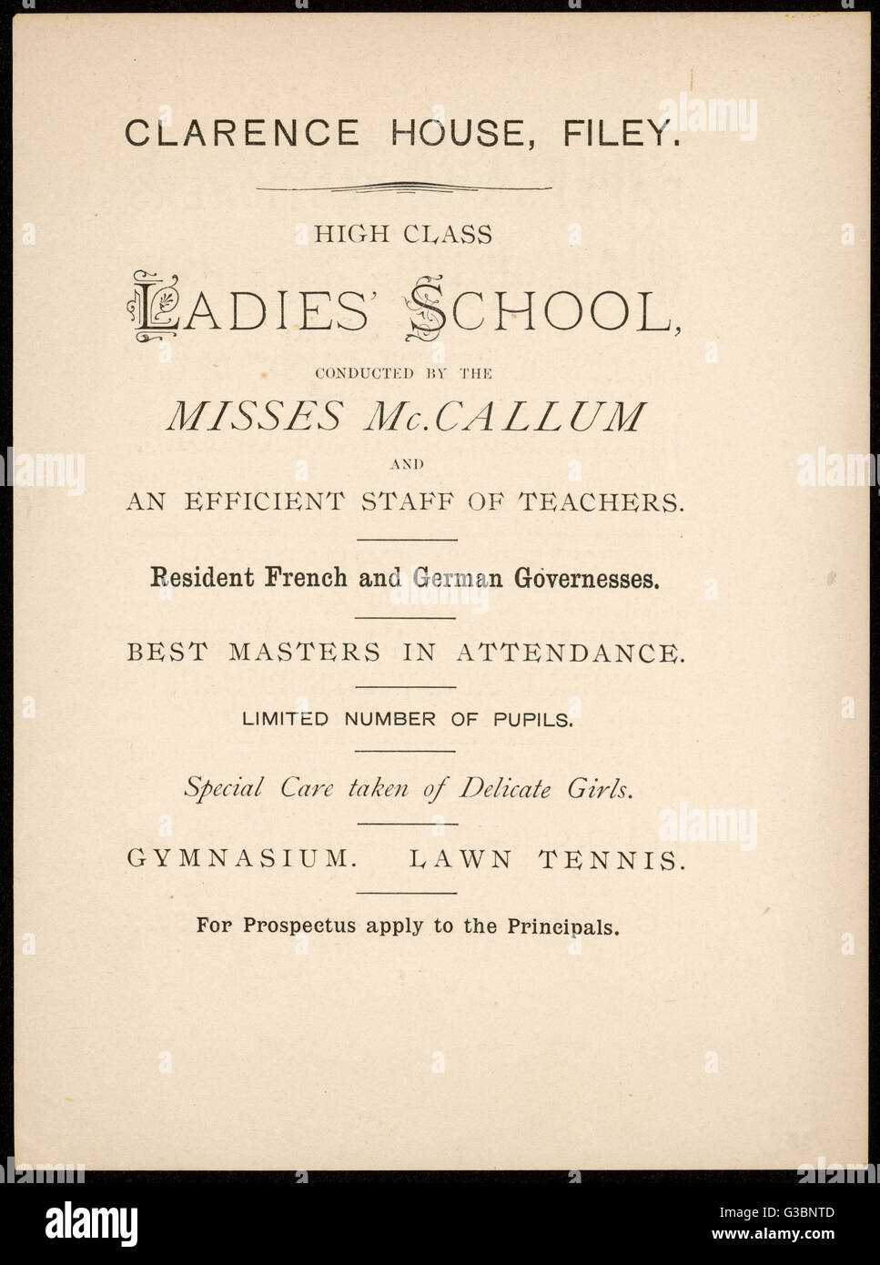 German french school hi-res stock photography and images - Alamy