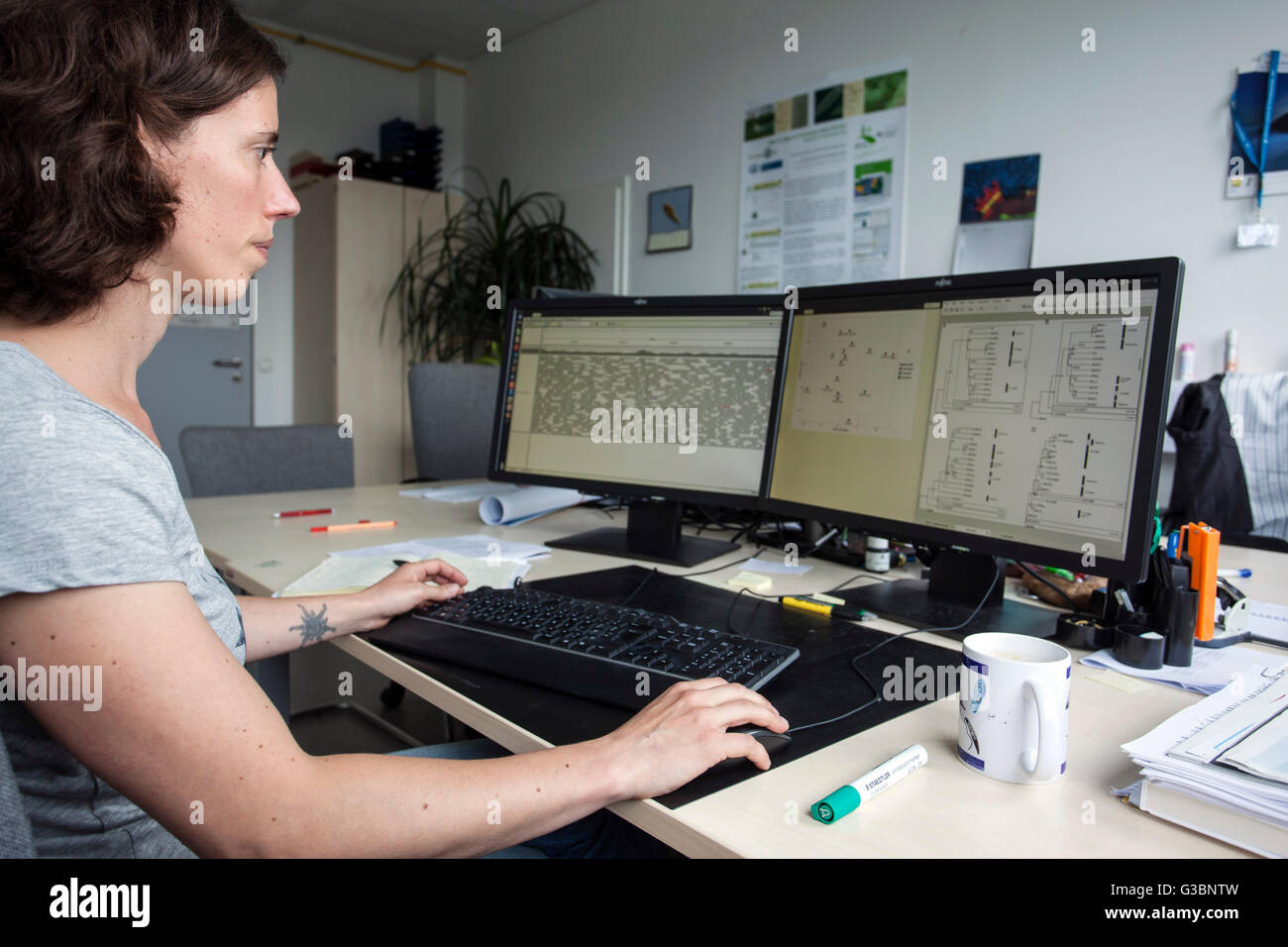 Computer simulation research hi-res stock photography and images - Alamy