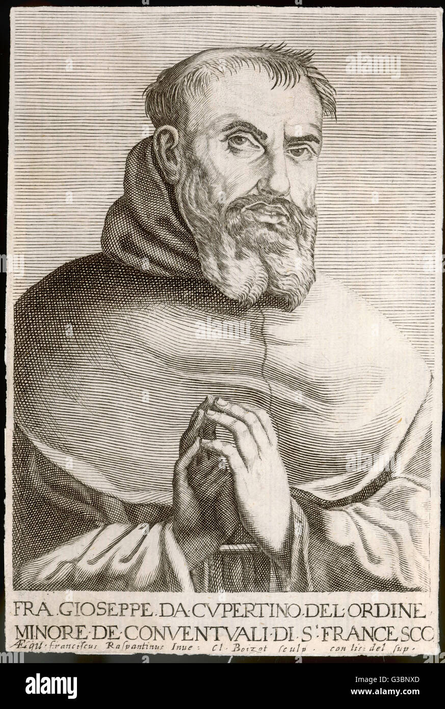 St Joseph of Cupertino Stock Photo - Alamy