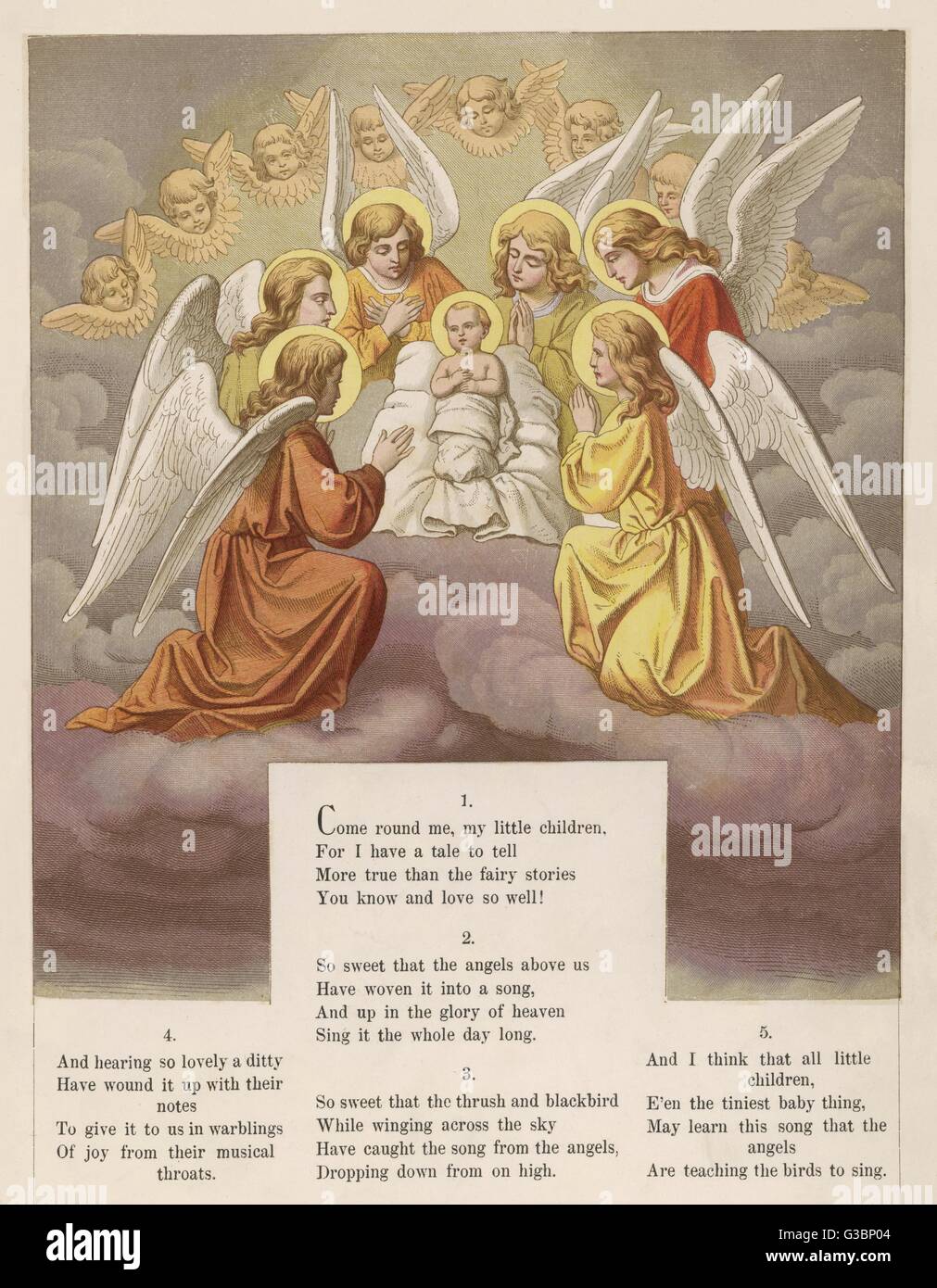 INFANT JESUS WORSHIPPED Stock Photo - Alamy