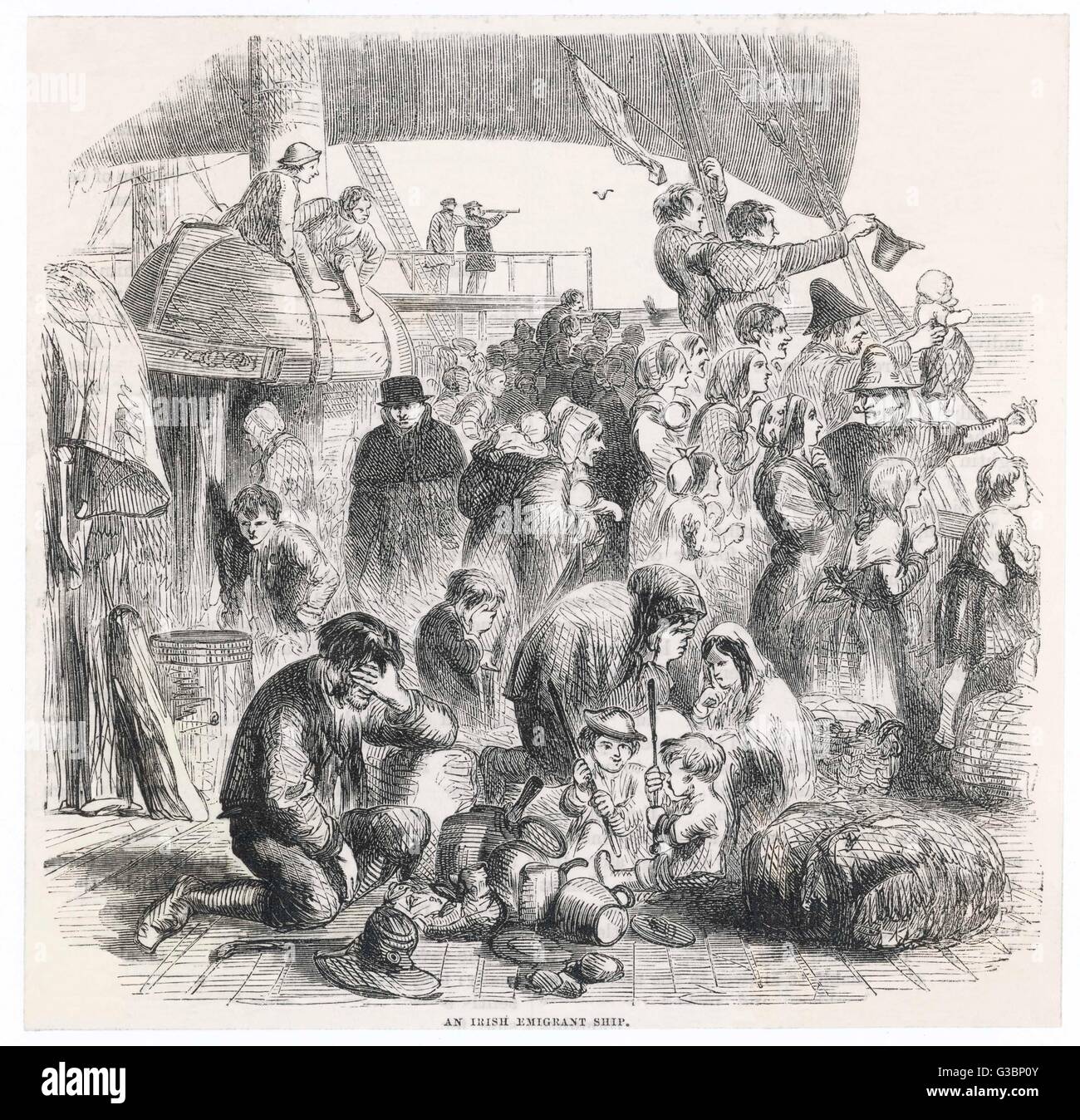 Irish emigration hi-res stock photography and images - Alamy