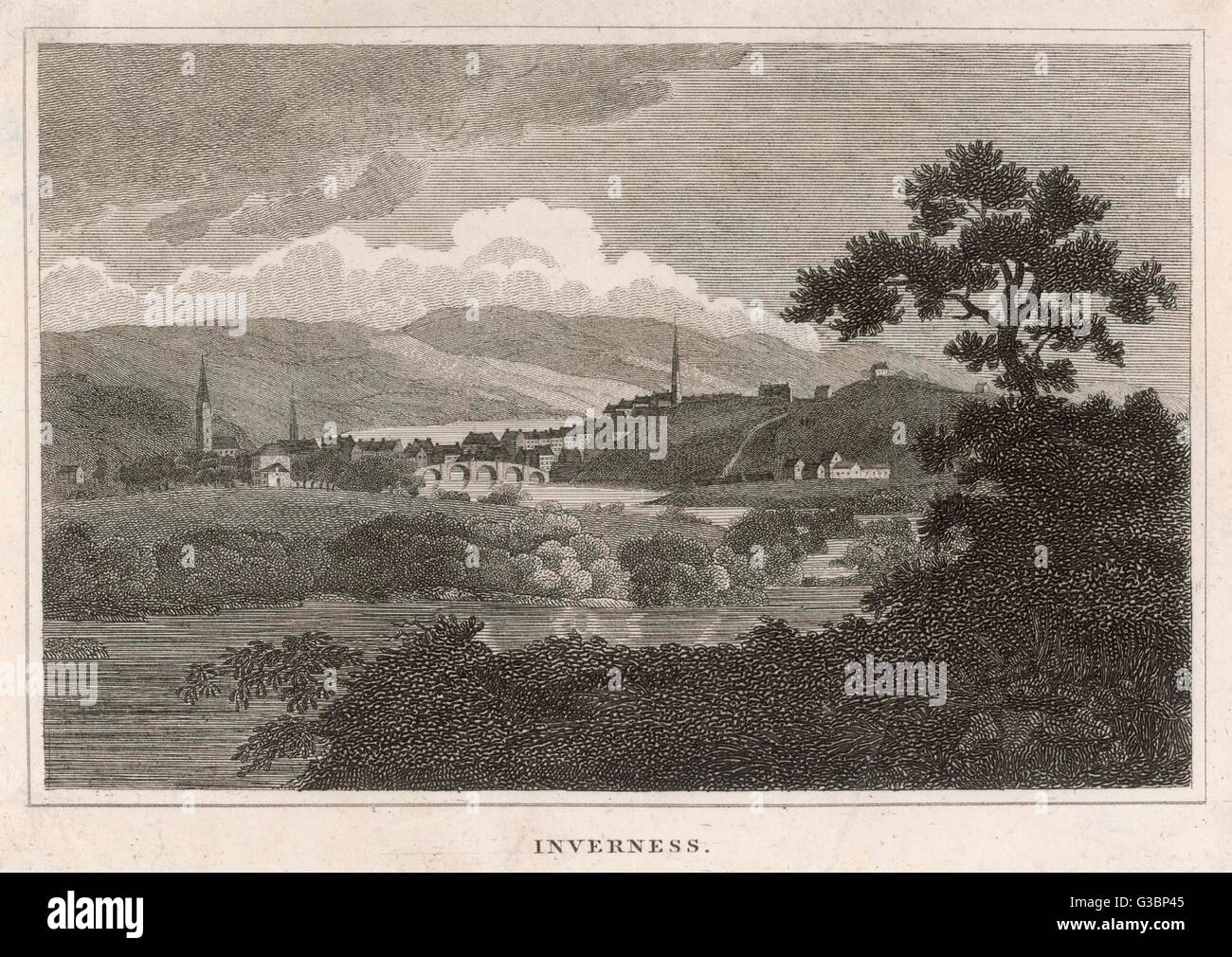 INVERNESS - 18TH CENTURY Stock Photo - Alamy