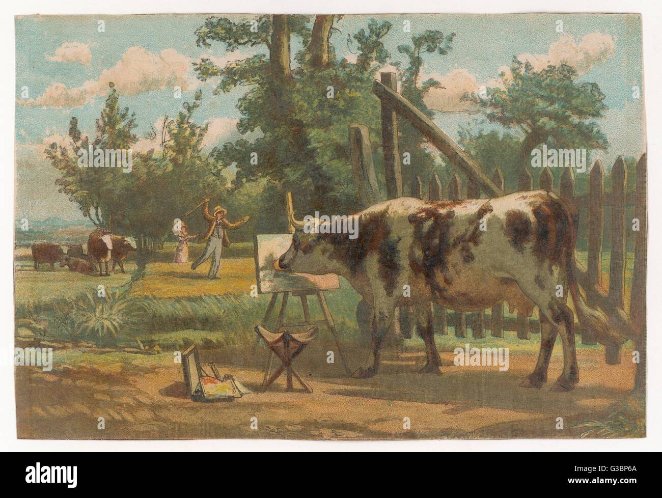 Cow lady hi-res stock photography and images - Alamy