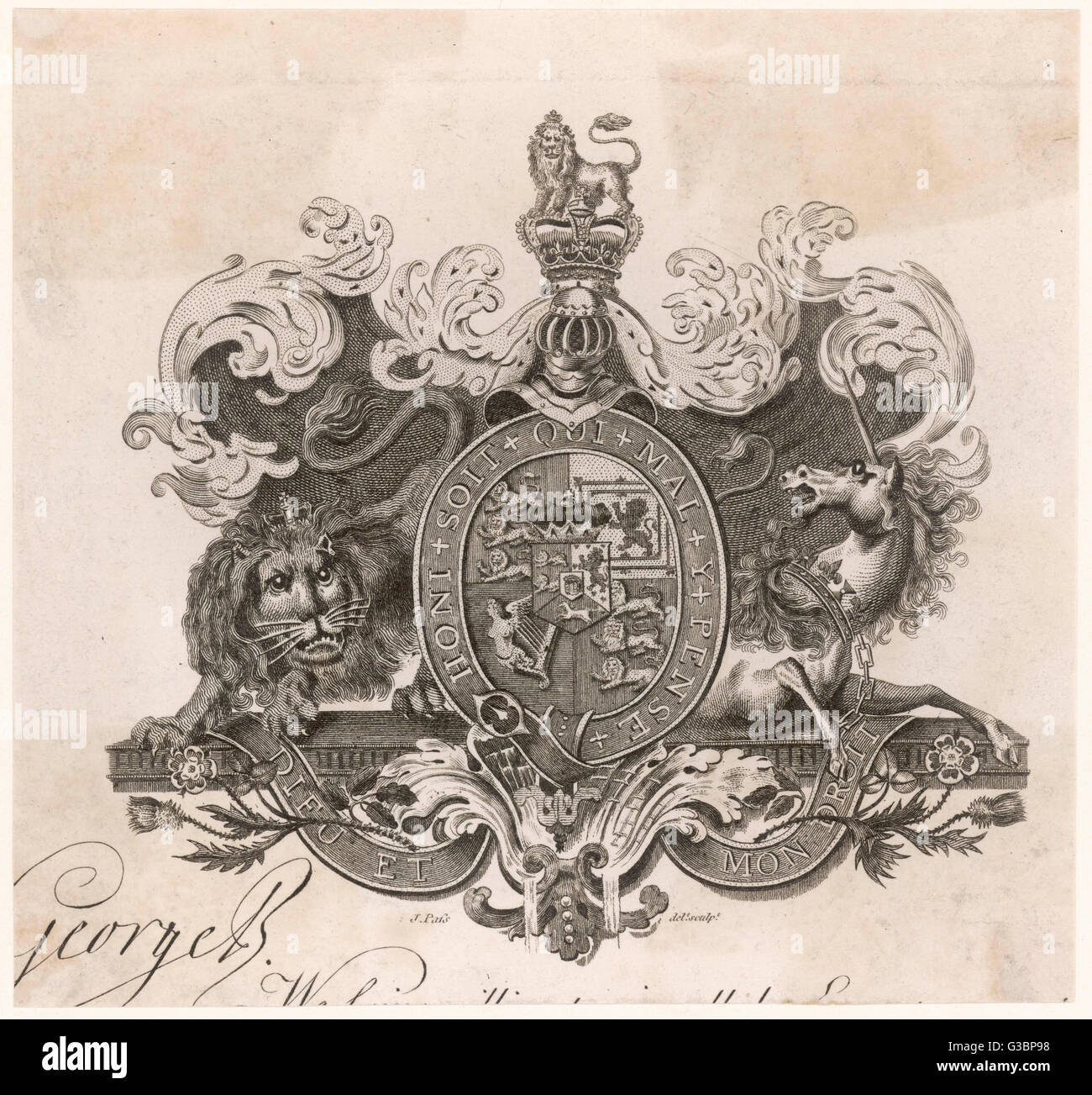 Royal Coat Of Arms British High Resolution Stock Photography and Images ...