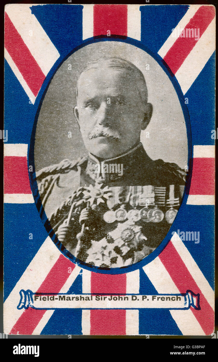 SIR JOHN FRENCH U. JACK Stock Photo - Alamy