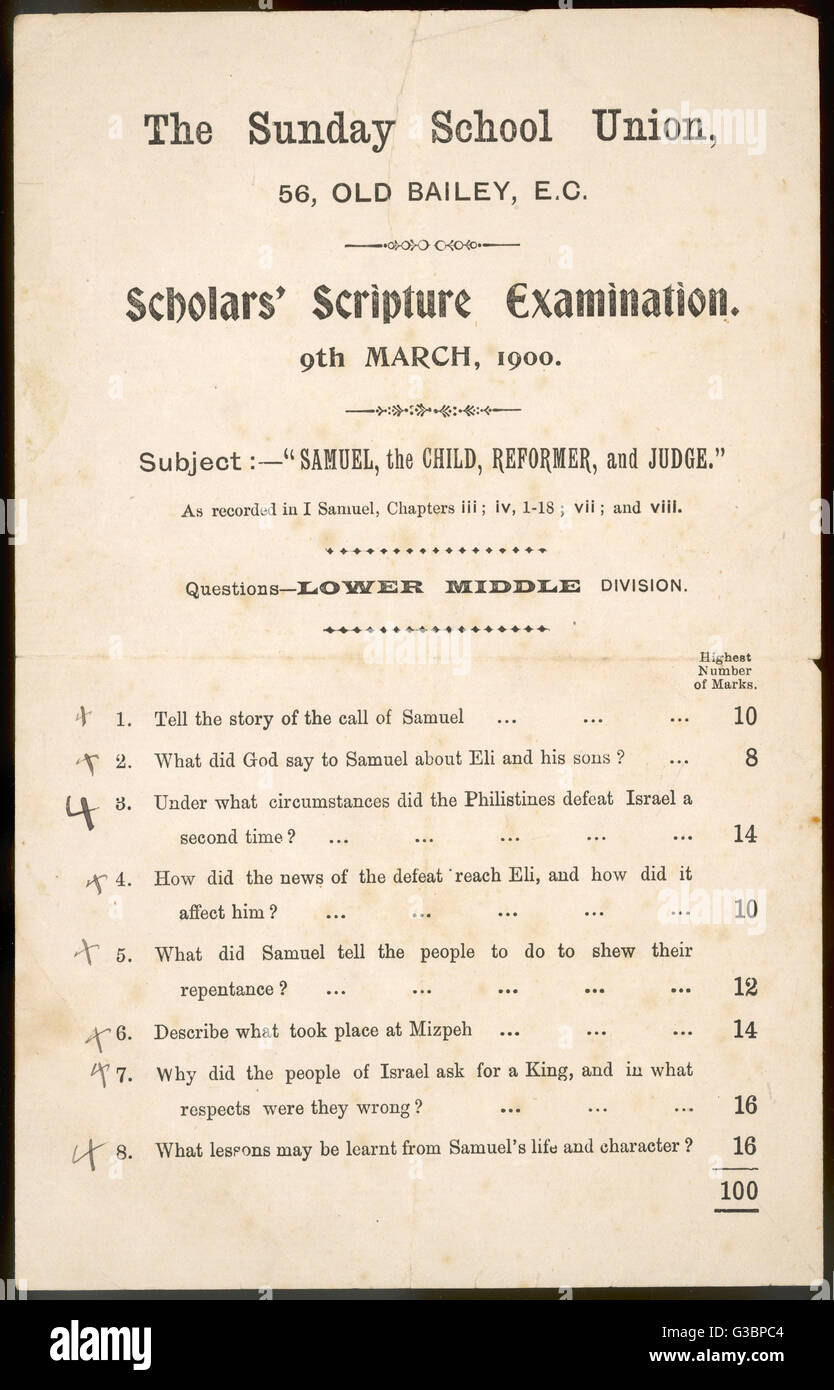 Sunday School Class High Resolution Stock Photography and Images - Alamy