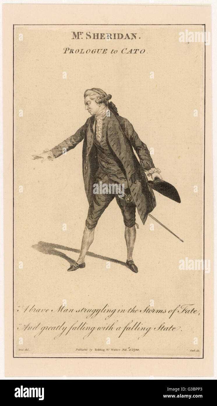 Richard brinsley sheridan hi-res stock photography and images - Alamy