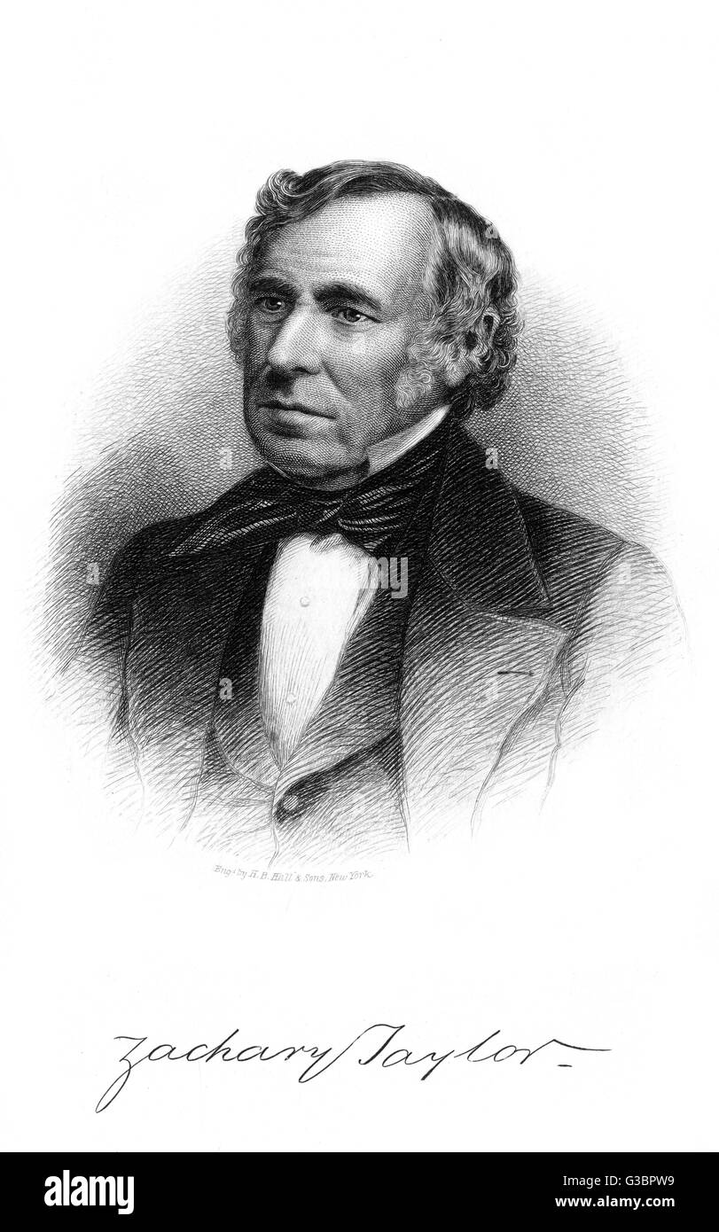 President Zachary Taylor Stock Photos & President Zachary Taylor Stock ...