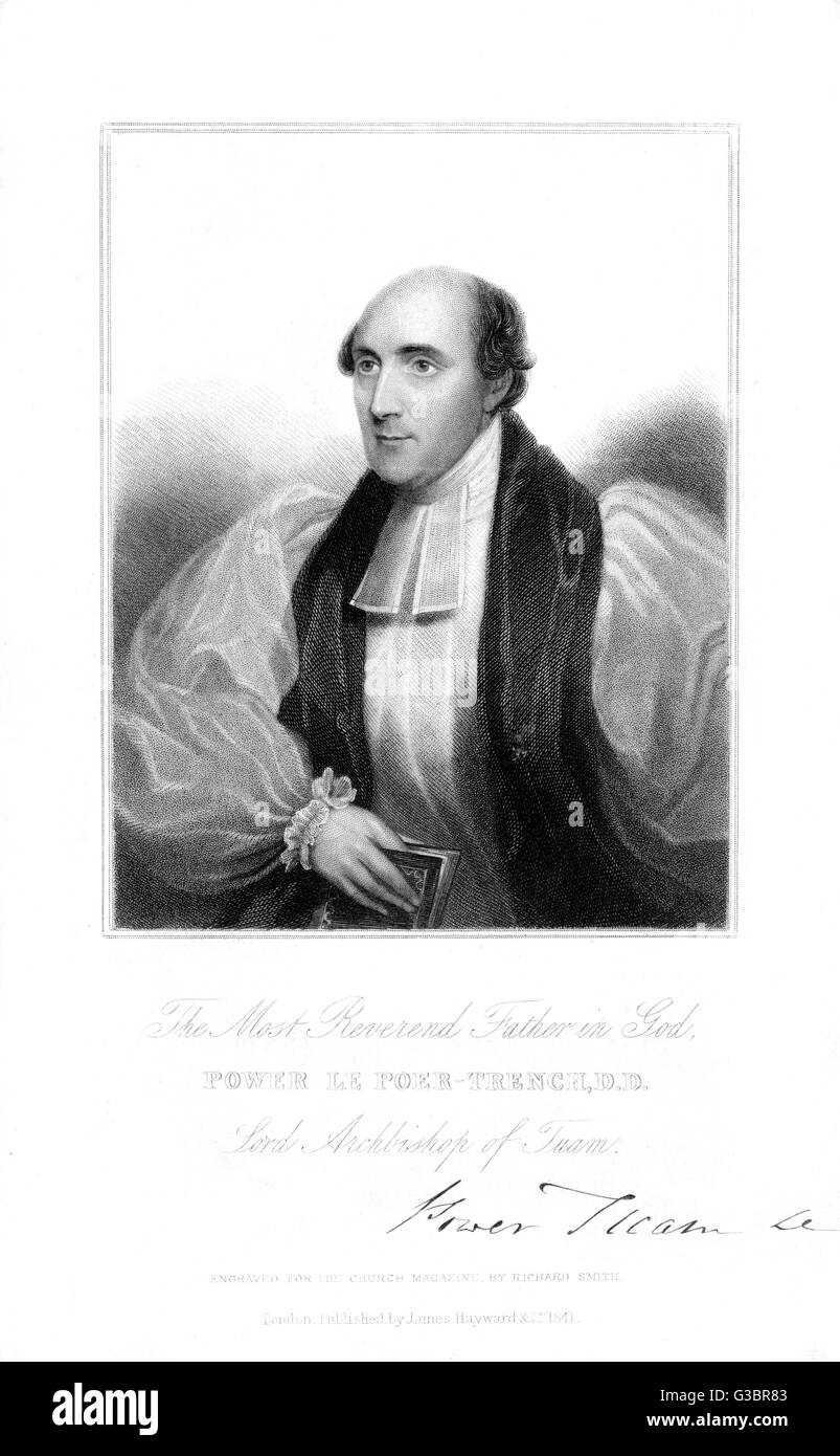 POWER LE POER TRENCH Stock Photo - Alamy