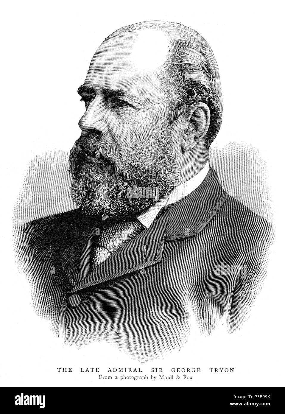 SIR GEORGE TRYON Stock Photo - Alamy
