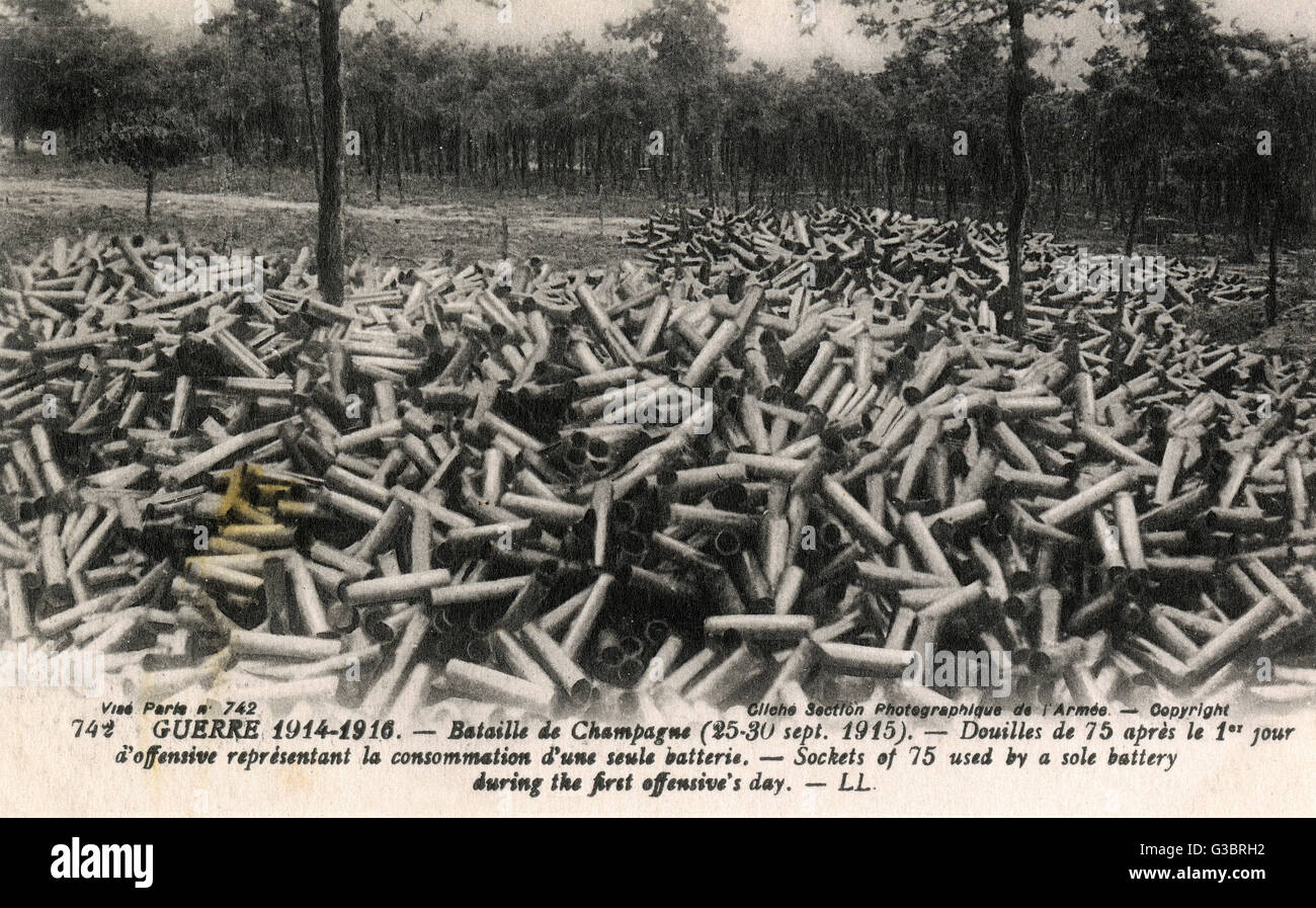 Ww1 shell casings hi-res stock photography and images - Alamy