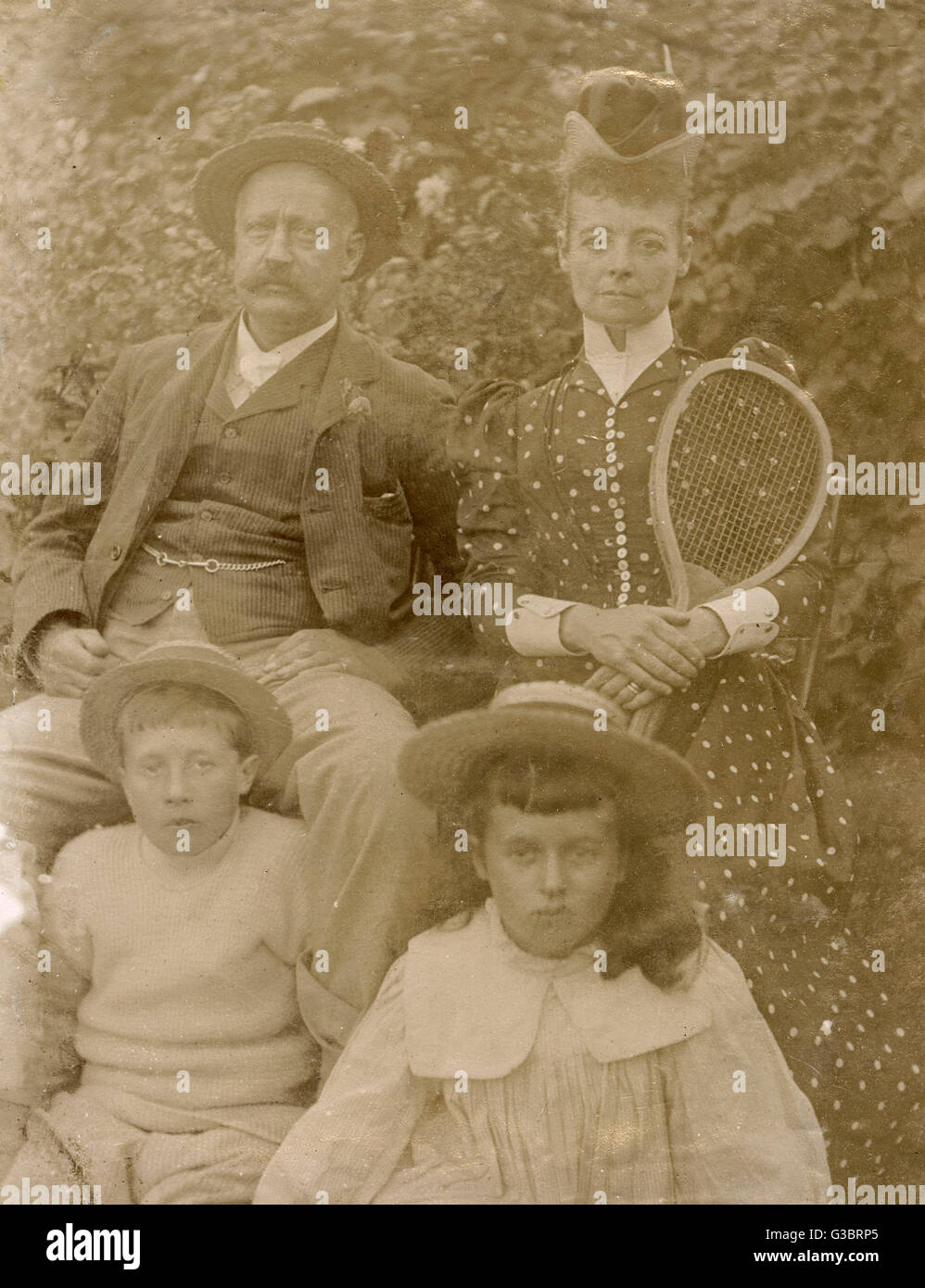 Victorian tennis hi-res stock photography and images - Alamy