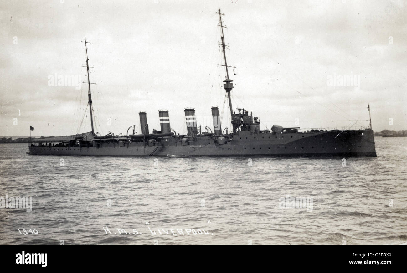 British light cruiser date hi-res stock photography and images - Alamy