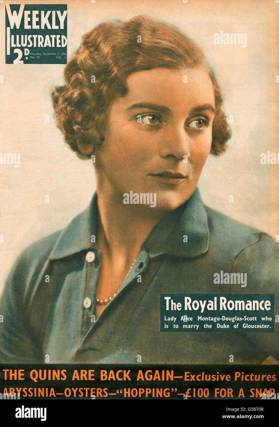 Lady Alice Montagu-Douglas-Scott Stock Photo - Alamy