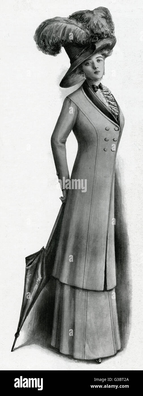 Women's fashion 1909 Stock Photo - Alamy