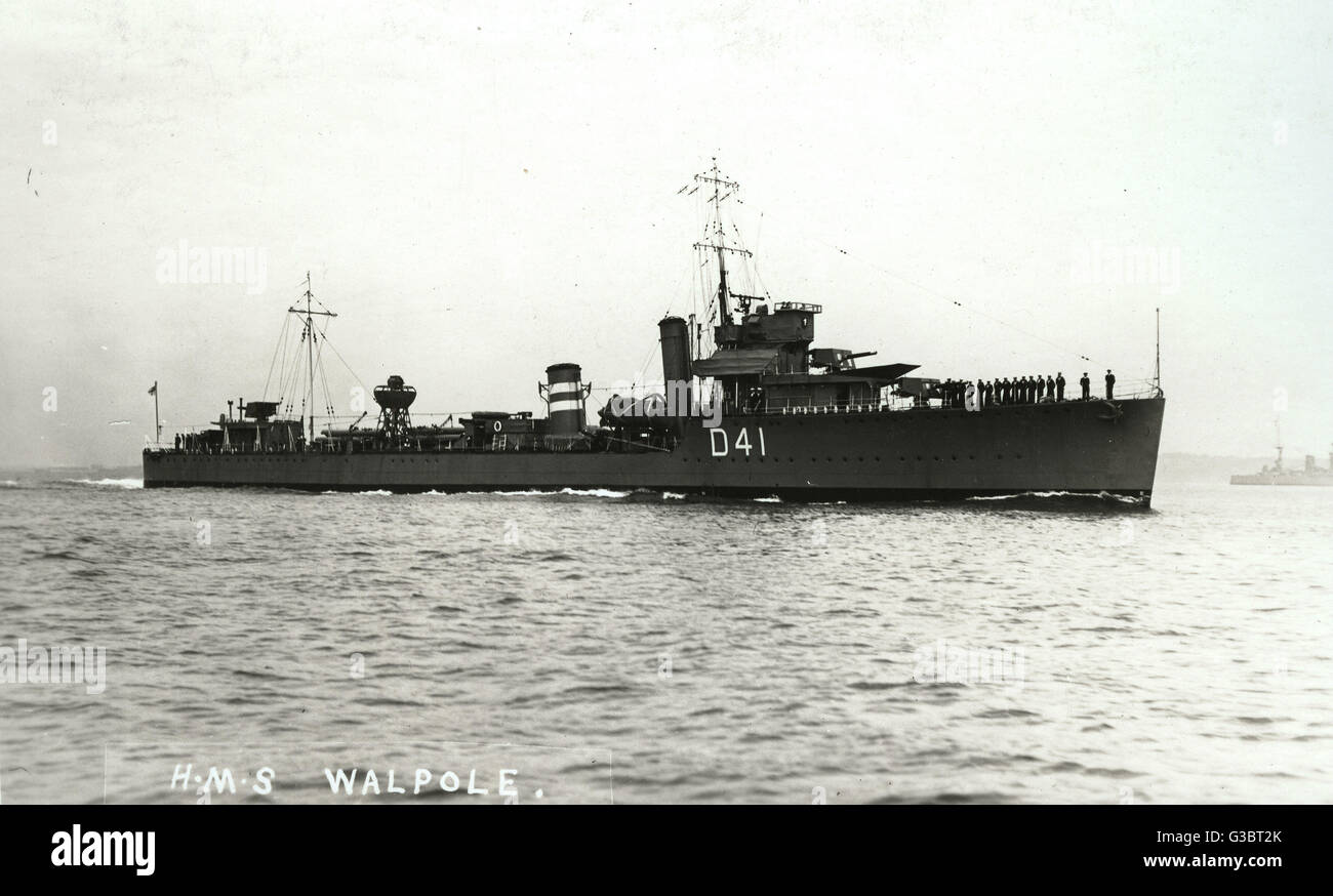 W class destroyer hi-res stock photography and images - Alamy