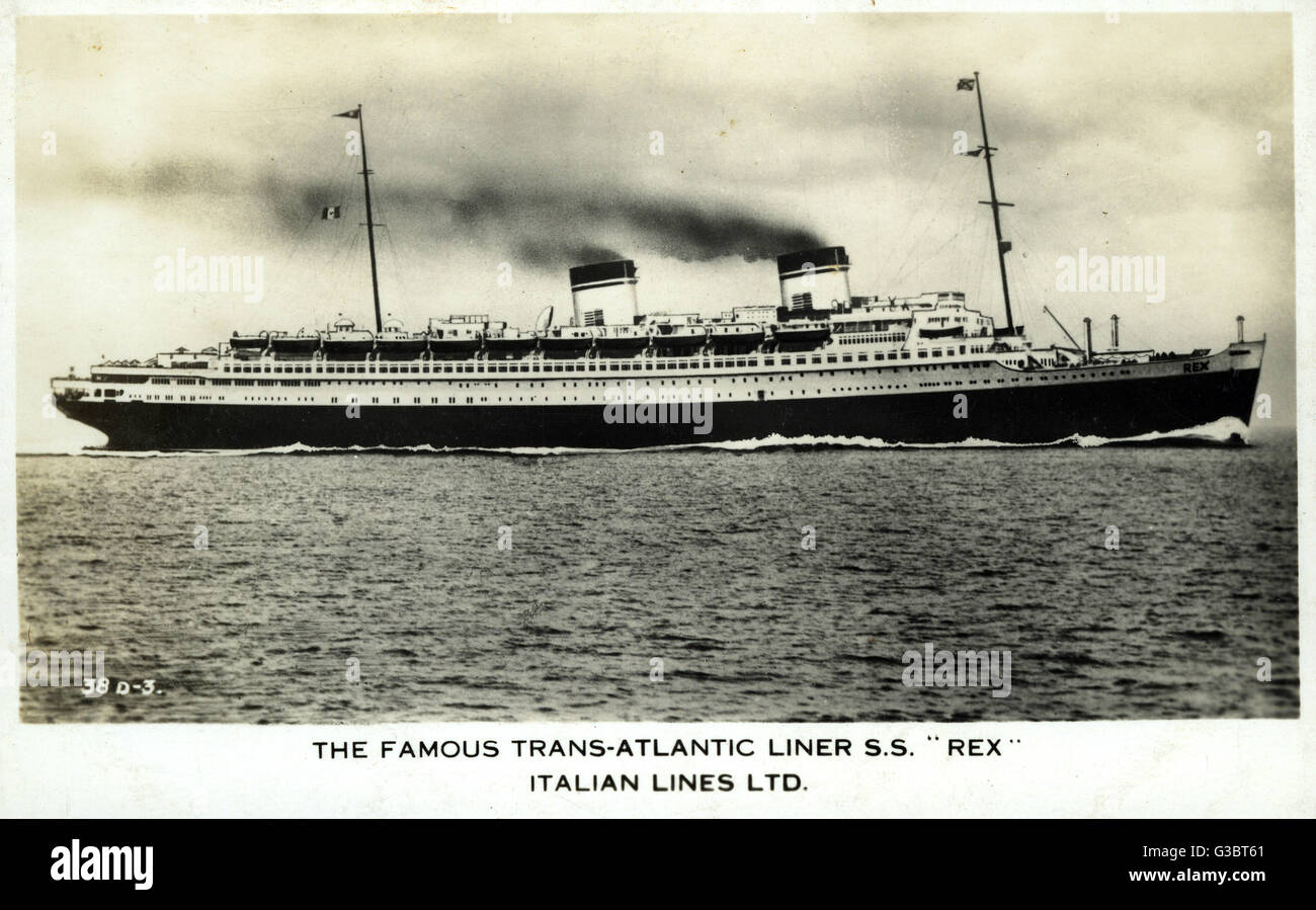 Cruise ships 1930s hi-res stock photography and images - Alamy