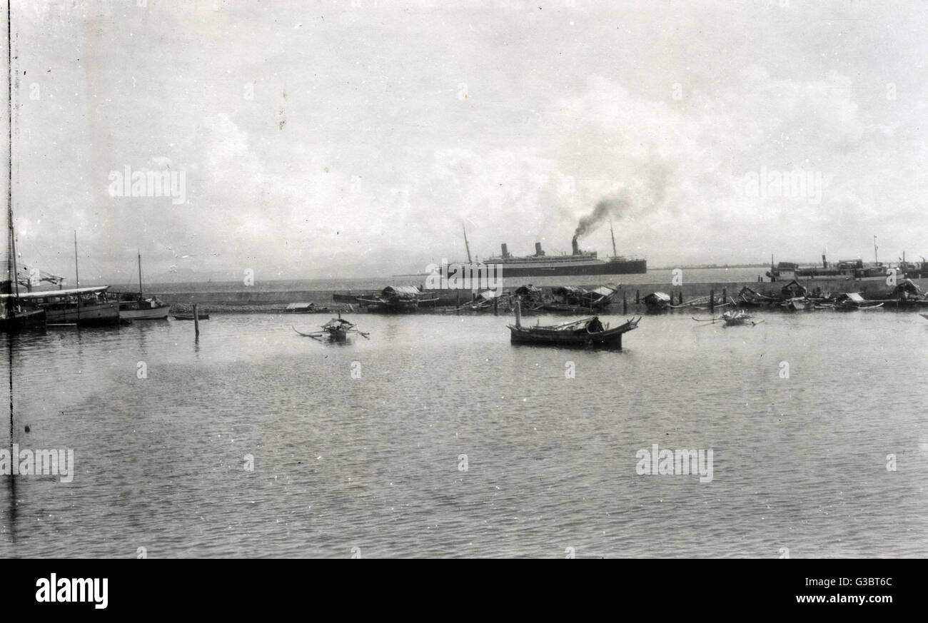 SS Resolute, ocean liner of Hamburg-America Line Stock Photo - Alamy
