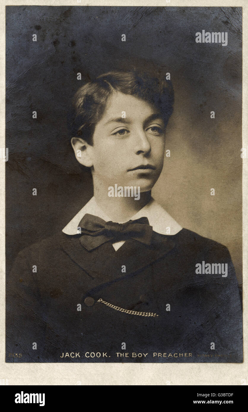 Jack Cook, the Boy Preacher Stock Photo - Alamy