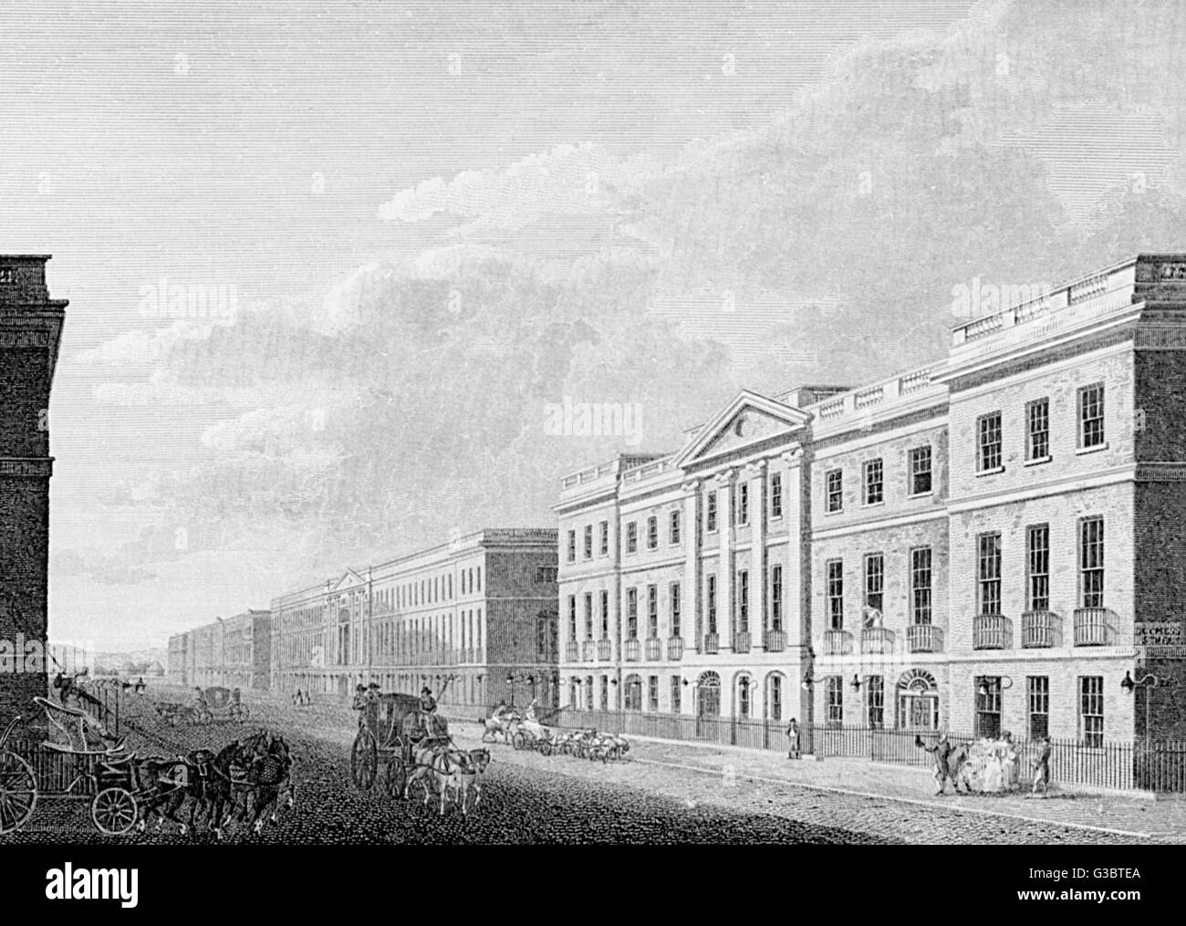 Foley House, Portland Place, London Stock Photo - Alamy