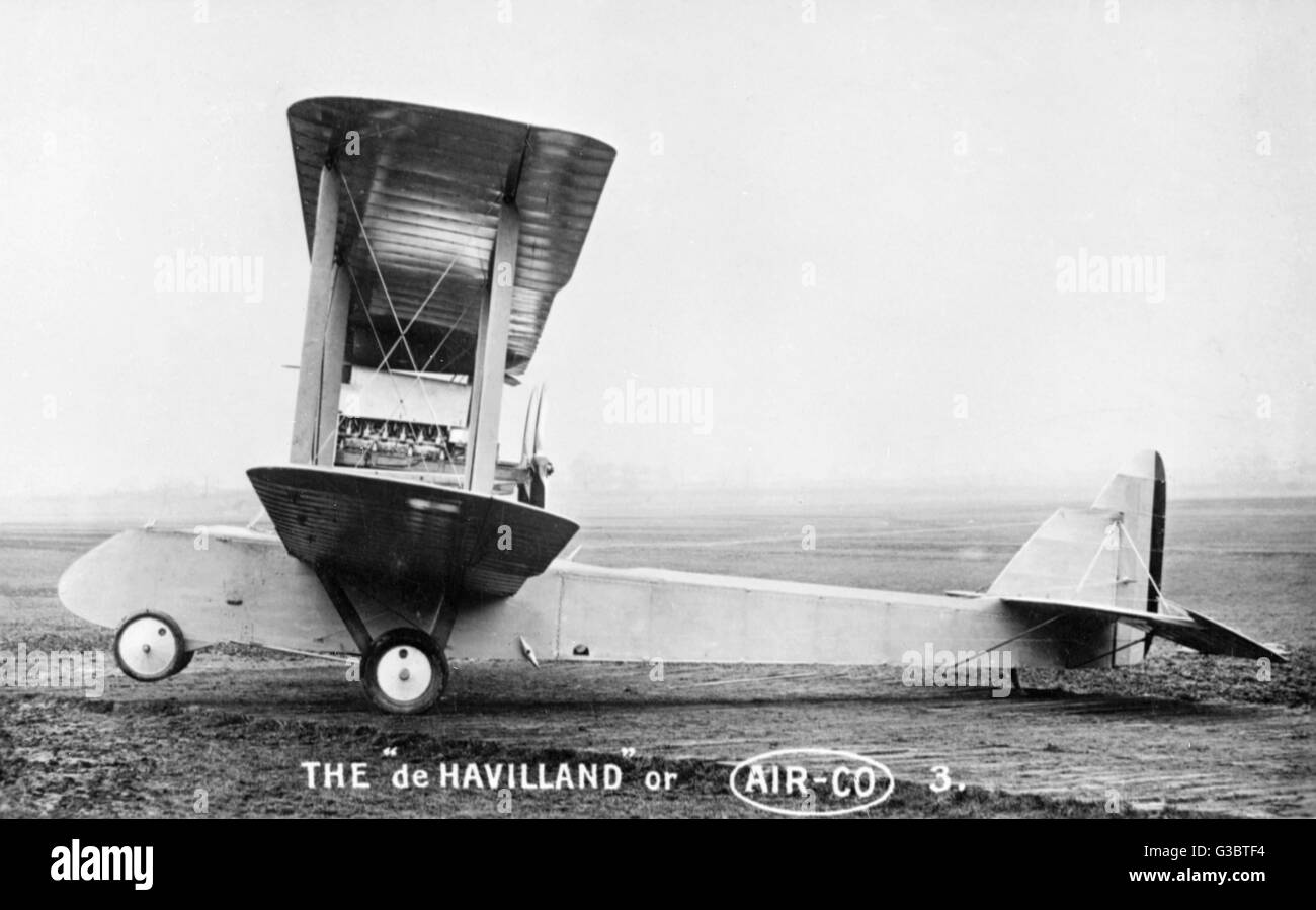 Airco de havilland biplane hi-res stock photography and images - Alamy