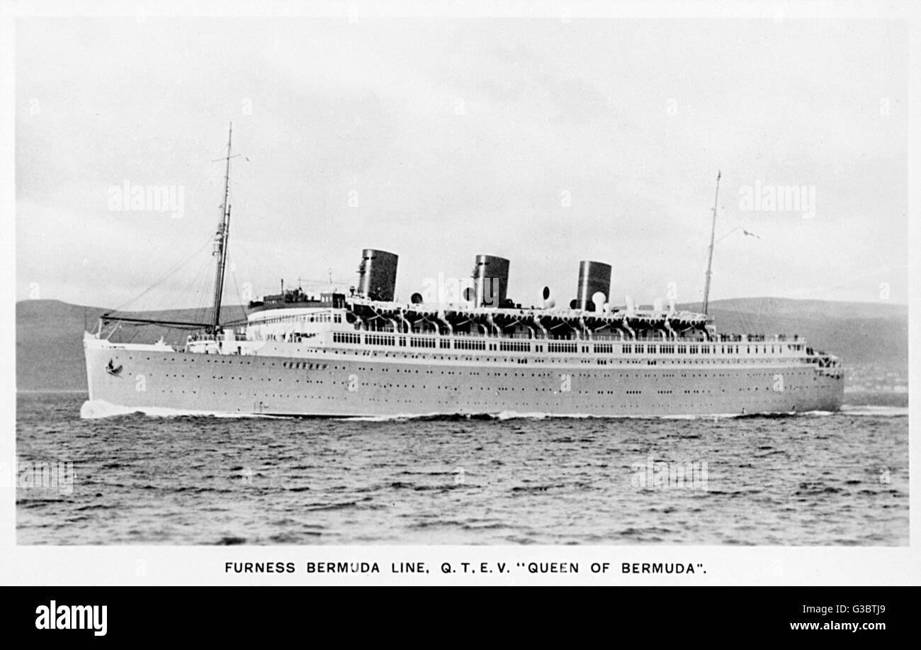 Cruise ships 1930s hi-res stock photography and images - Alamy