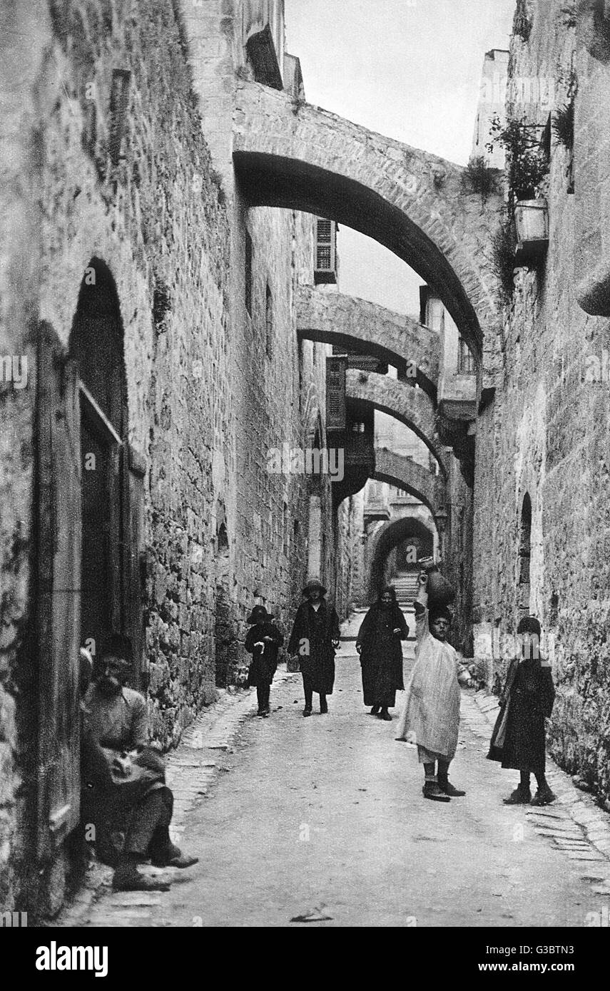 Via Dolorosa, Jerusalem Stock Photo - Alamy