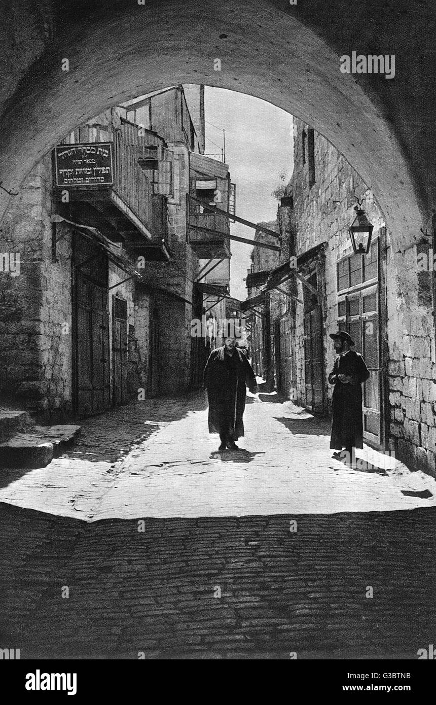 Jewish quarter jews Black and White Stock Photos & Images - Alamy