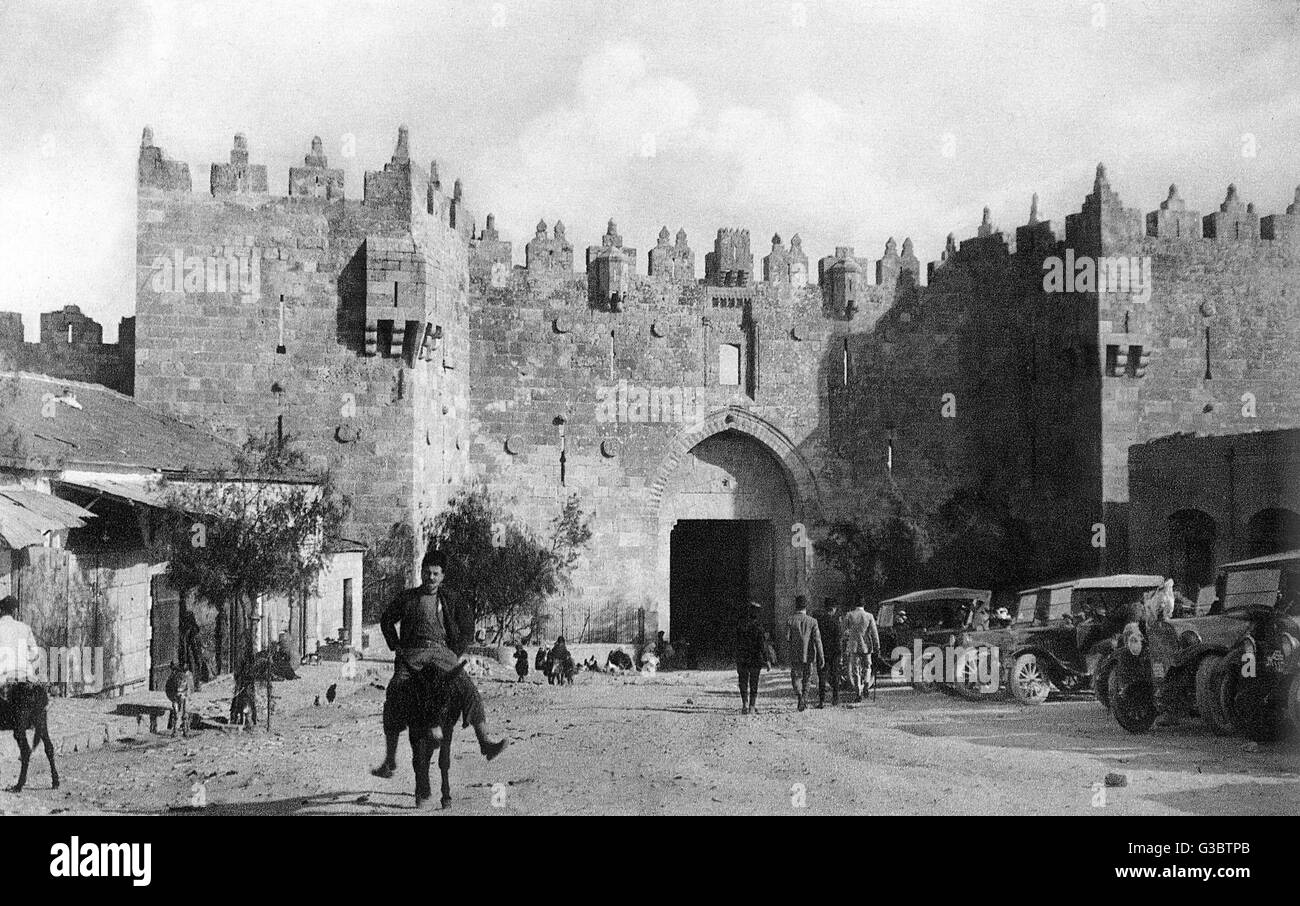 Damascus Gate, Jerusalem Stock Photo - Alamy