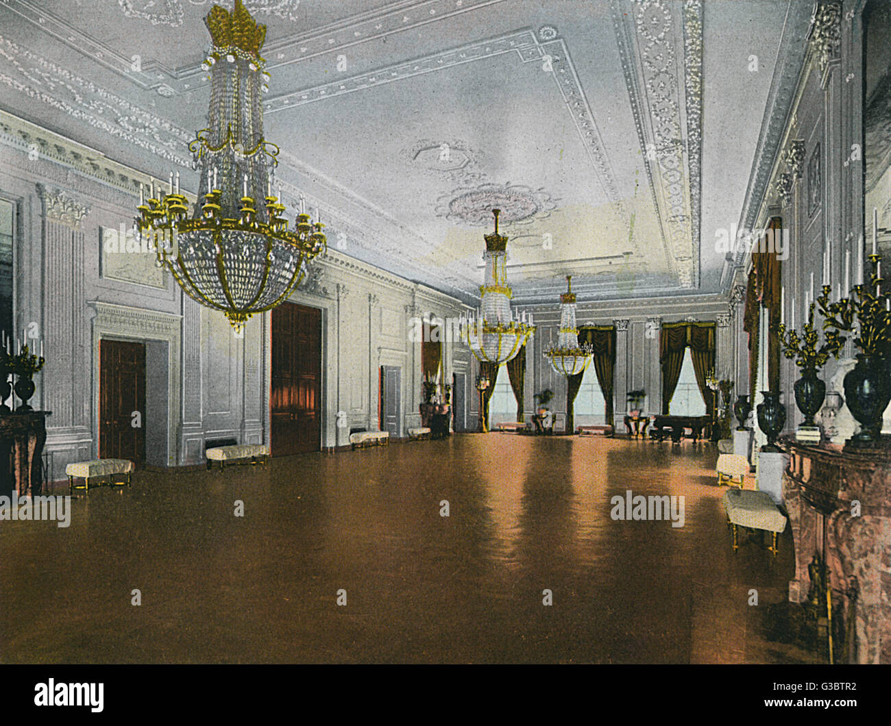 Washington DC, USA - The White House - East Room Stock Photo - Alamy