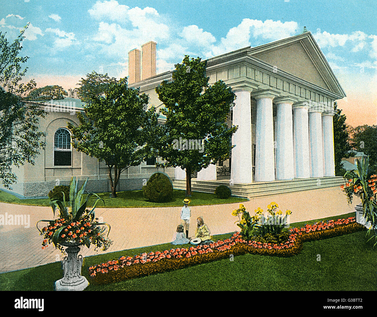 Lee Custis Mansion Robert E. Lee House At The Arlington National